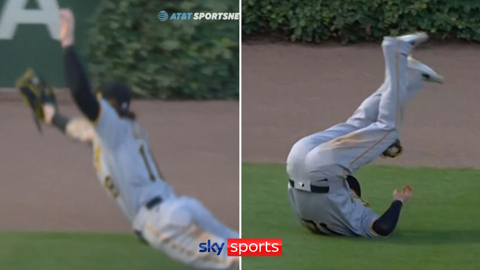 Ben Gamel: Pittsburgh Pirates outfielder makes outrageous leaping catch ...