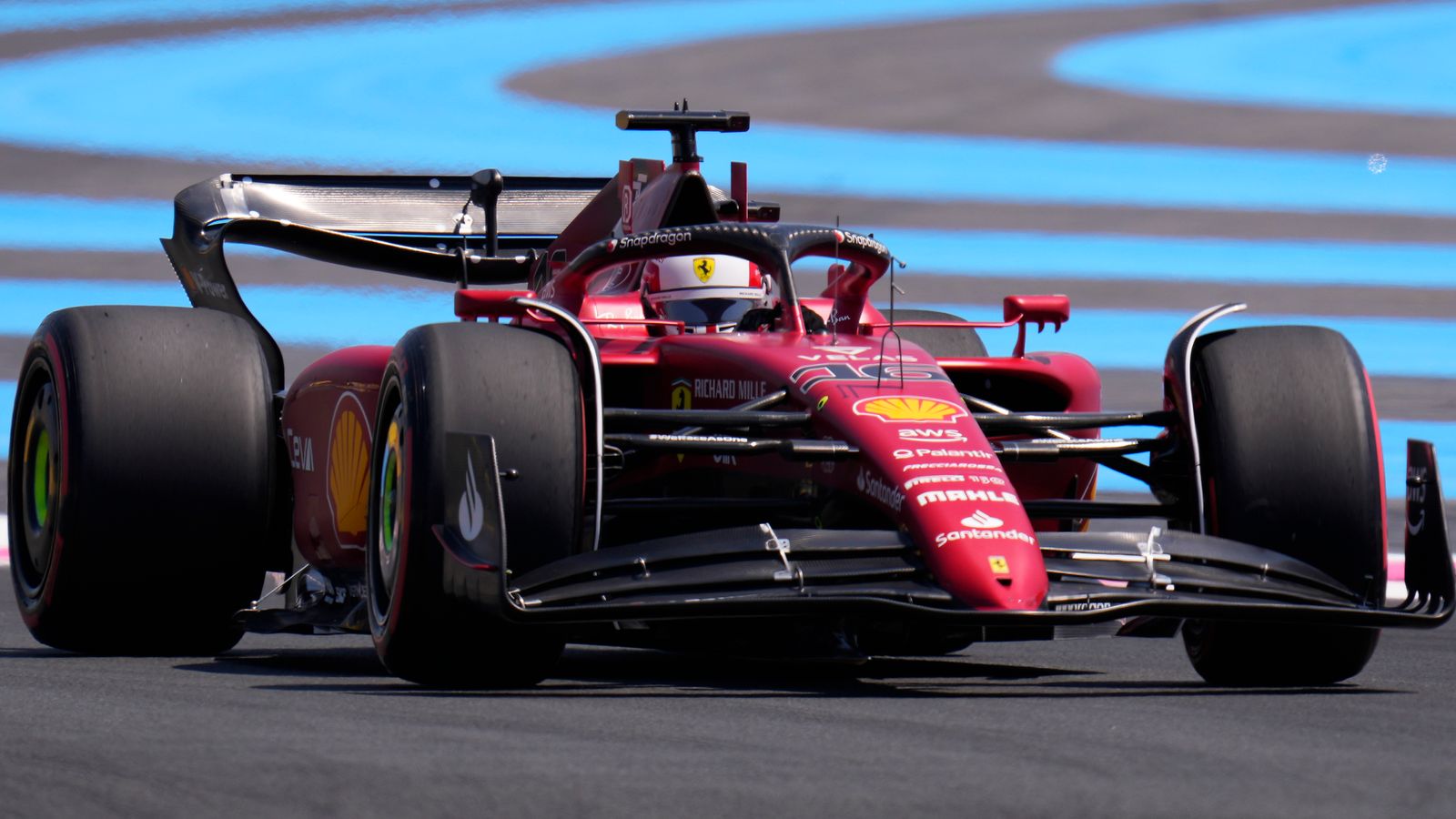 French GP: Charles Leclerc pips Max Verstappen to fastest time in ...