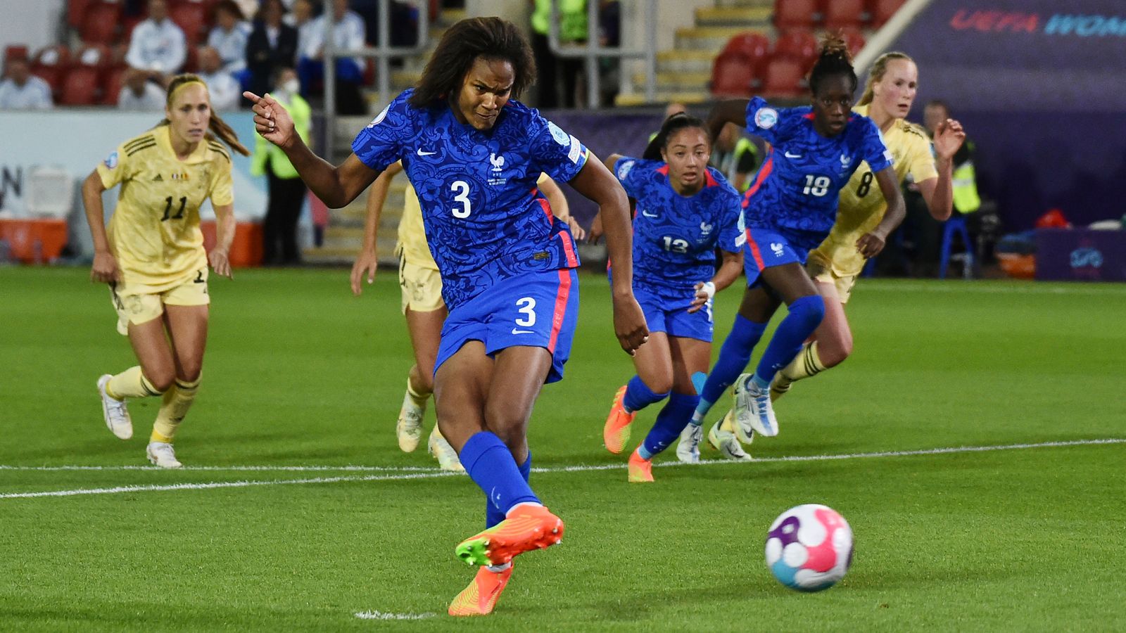 France Women 2-1 Belgium Women: France secure top spot in Group D and ...