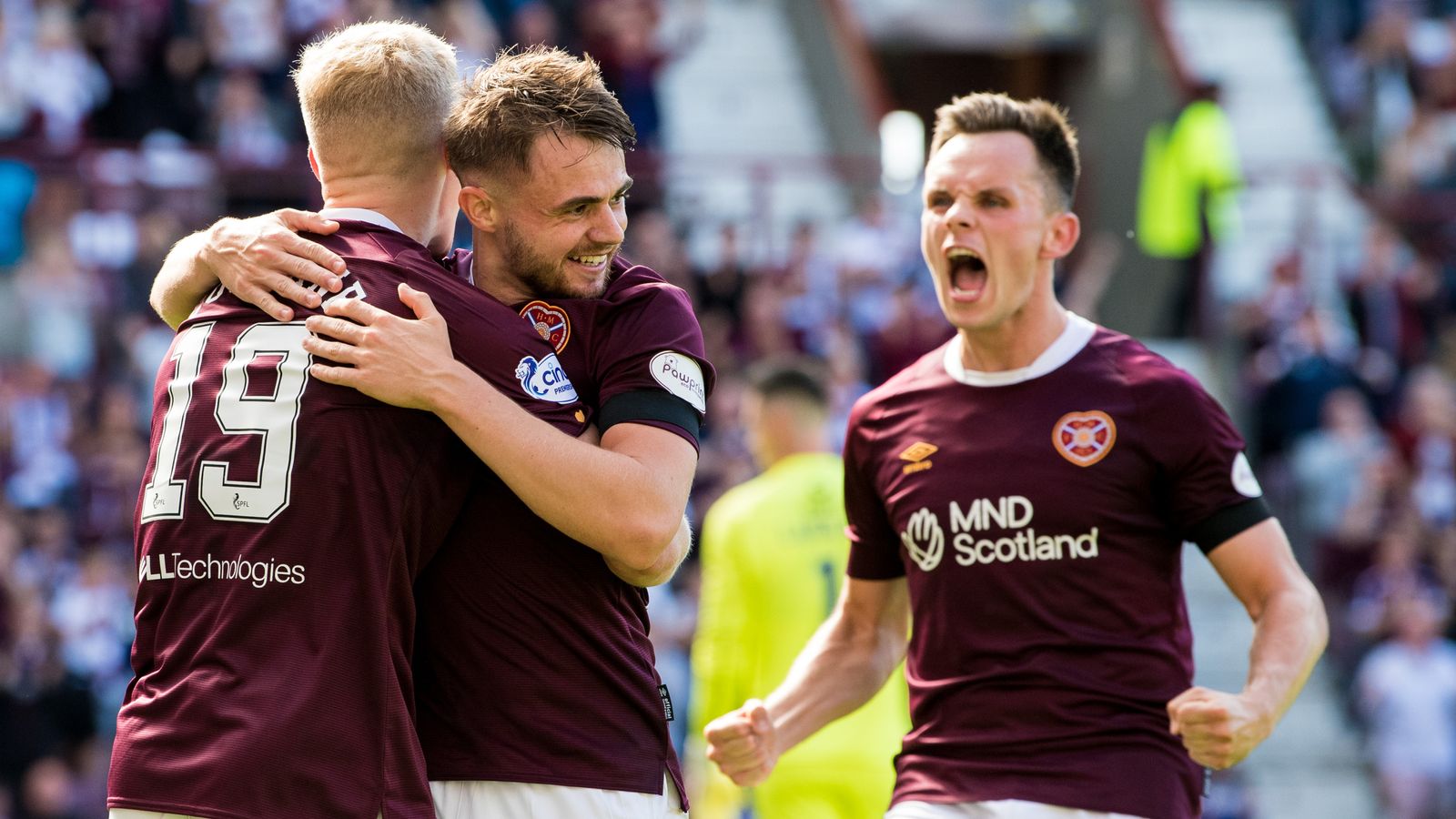 Hearts 2-1 Ross County: Hosts open Premiership campaign with hard ...