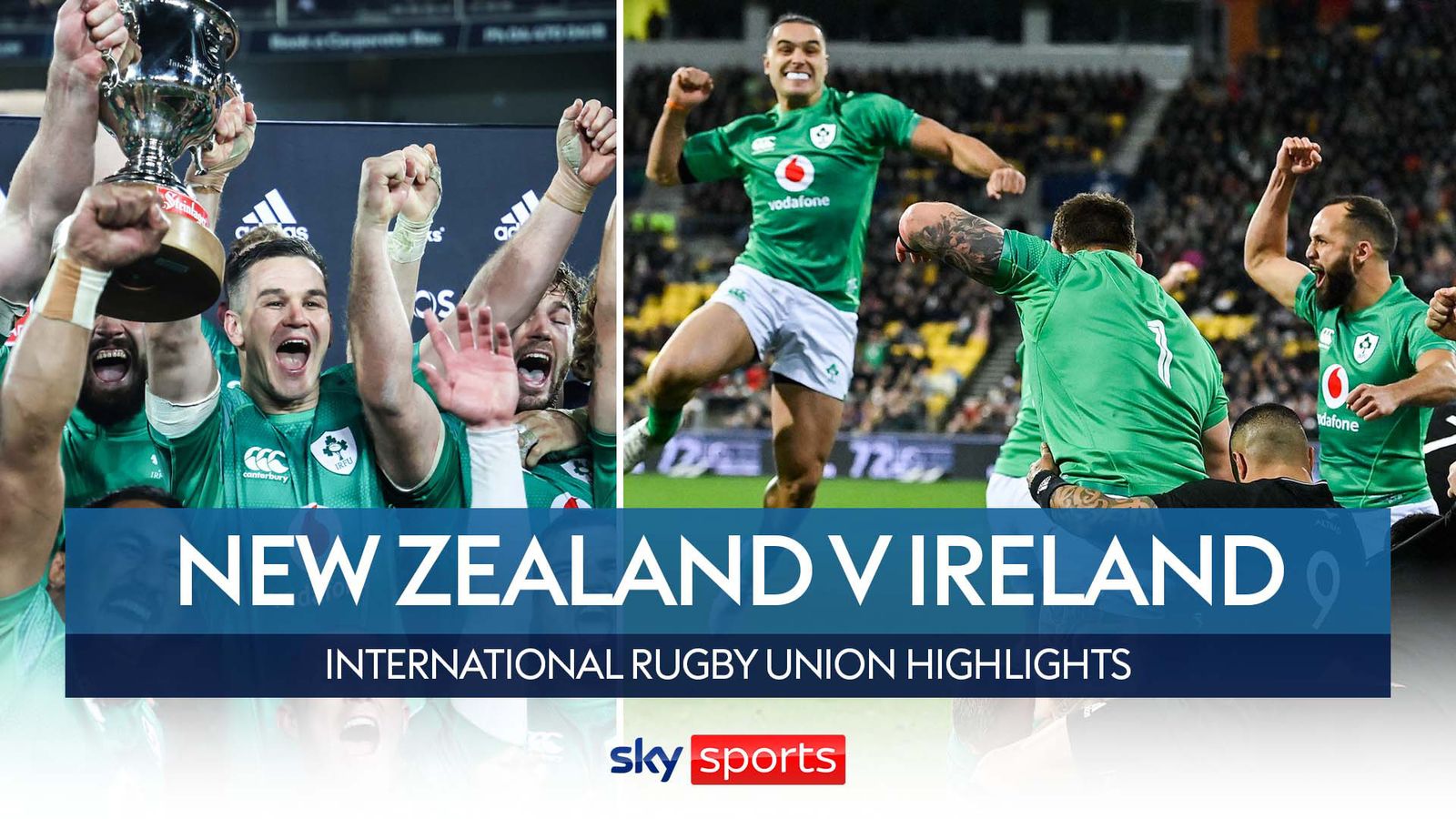 New Zealand 22-32 Ireland: Andy Farrell's side win third Test and ...