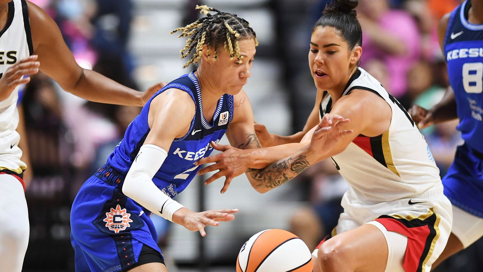 WNBA: Las Vegas Aces 91-83 Connecticut Sun | NBA News | Sky Sports