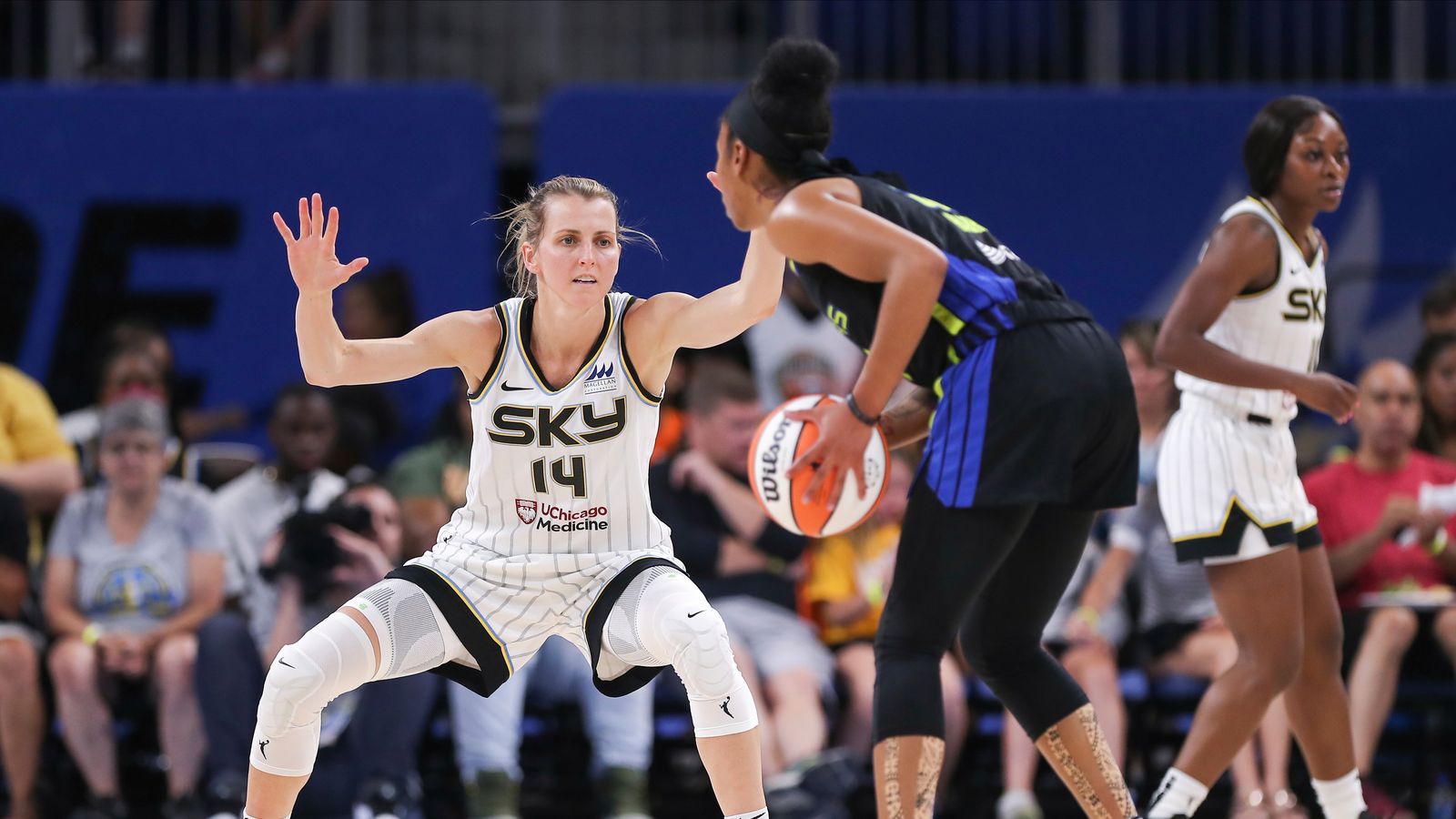 WNBA: Dallas Wings 83-89 Chicago Sky | NBA News | Sky Sports