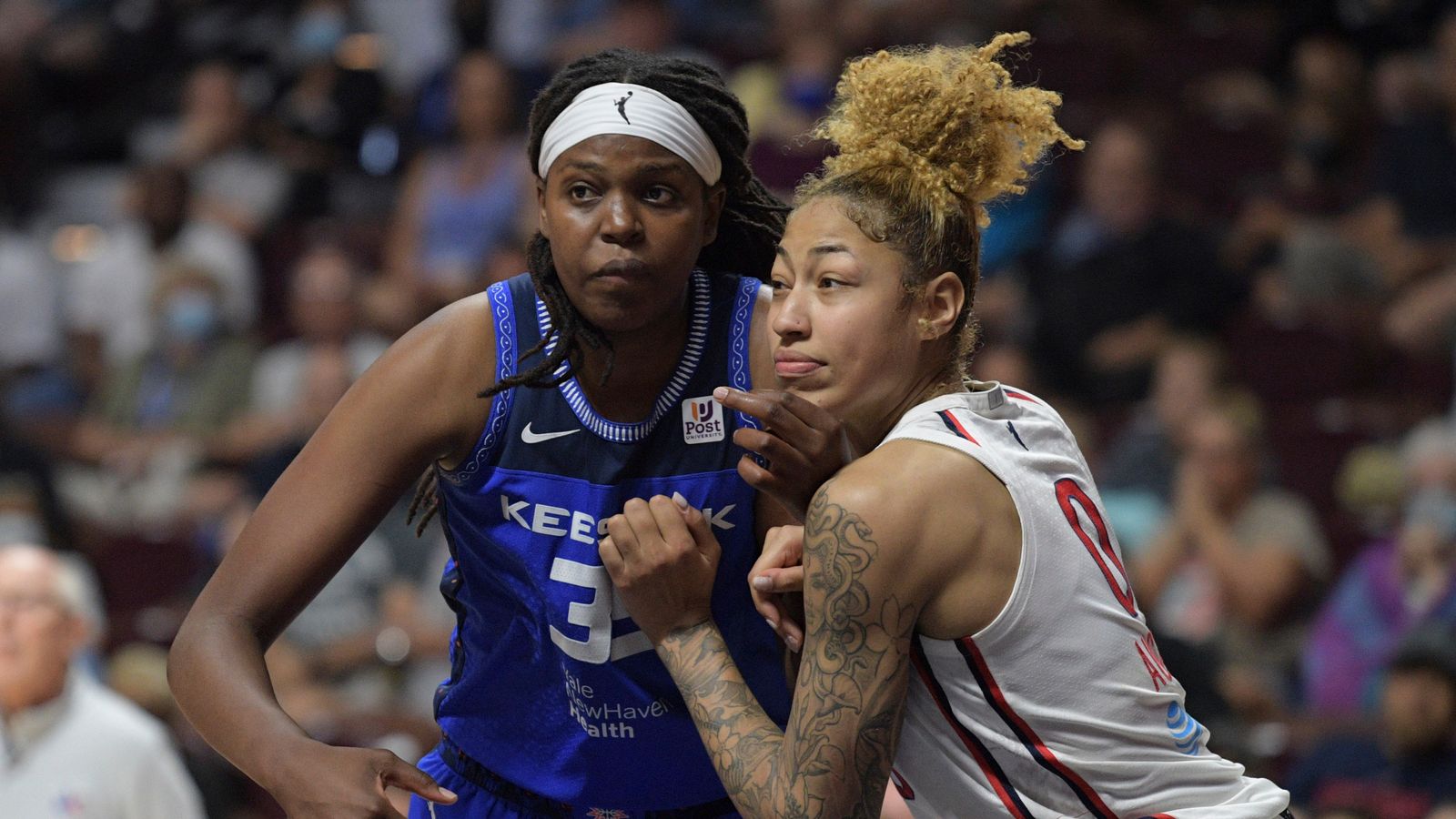 WNBA: Connecticut Sun 74-72 Washington Mystics | NBA News | Sky Sports