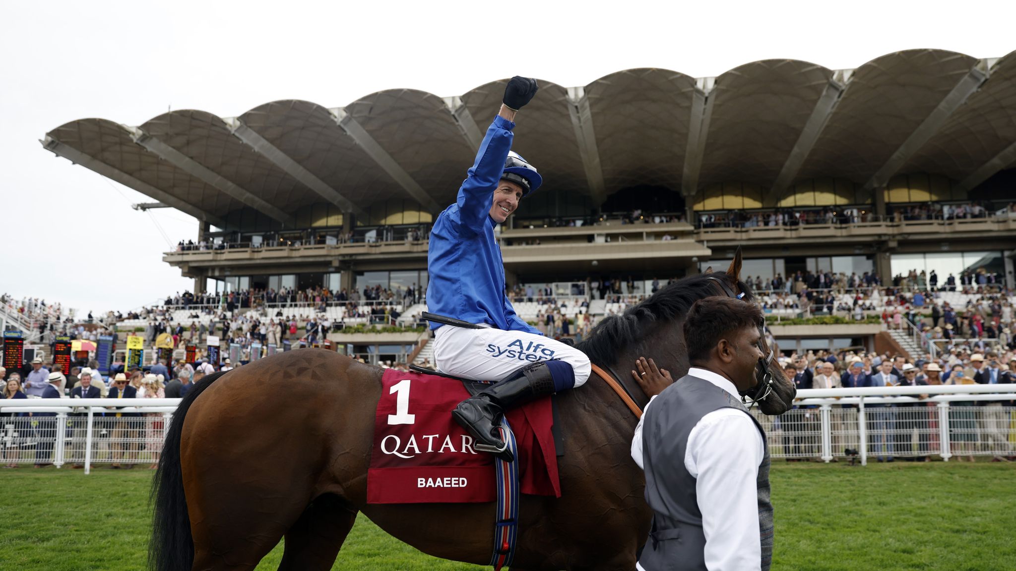 Sussex Stakes: Baaeed makes it nine unbeaten with Goodwood Festival win ...