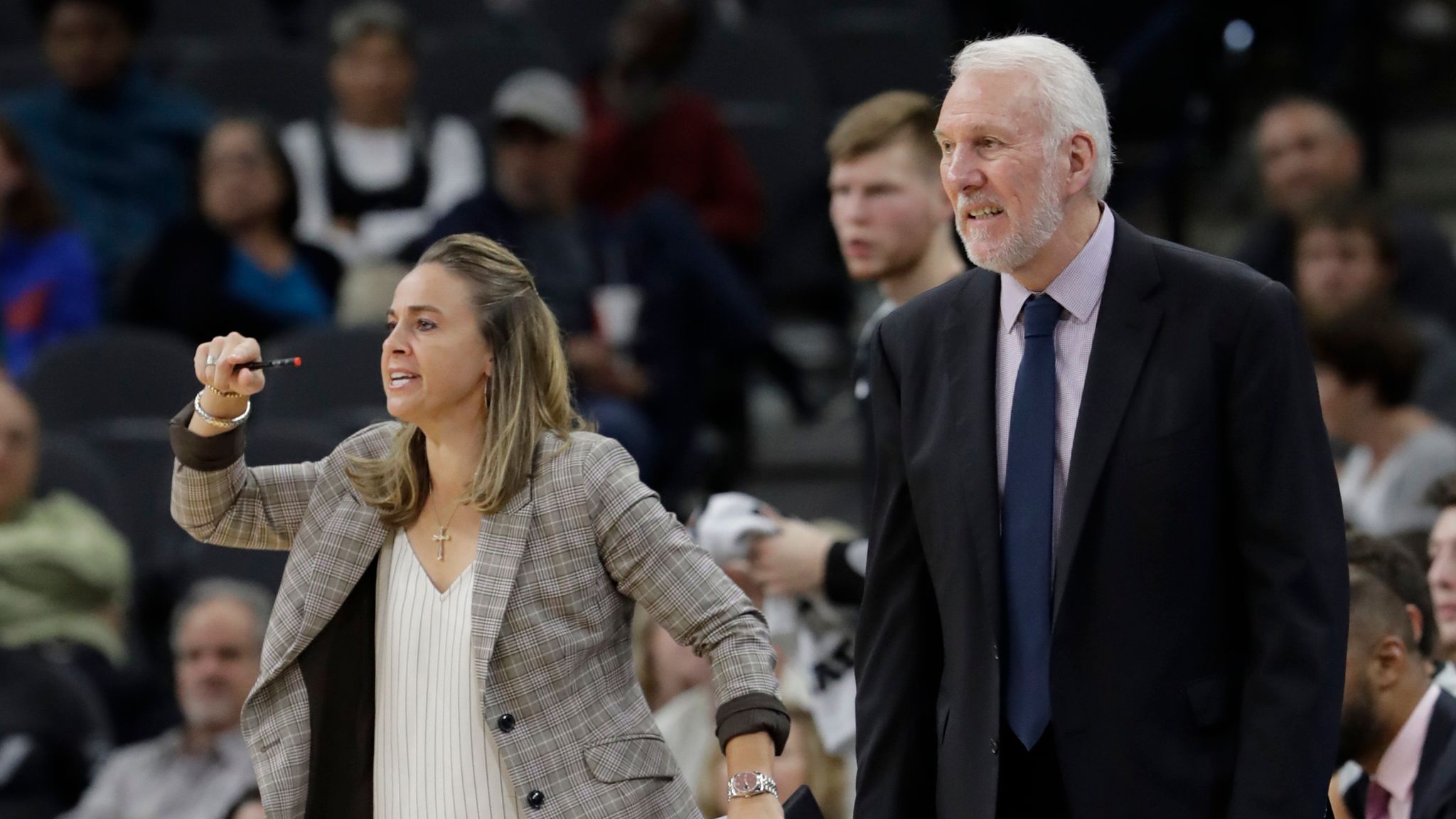 WNBA: Becky Hammon coaching success with Las Vegas Aces having league ...