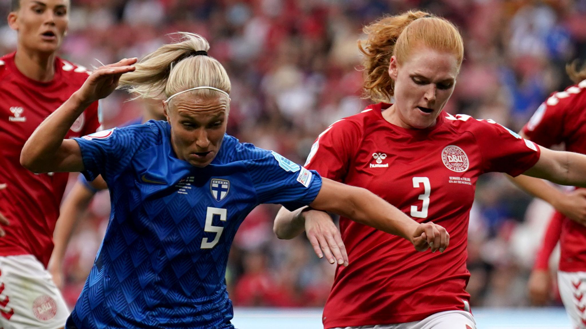 Denmark Women 1 - 0 Finland Women - Match Report & Highlights