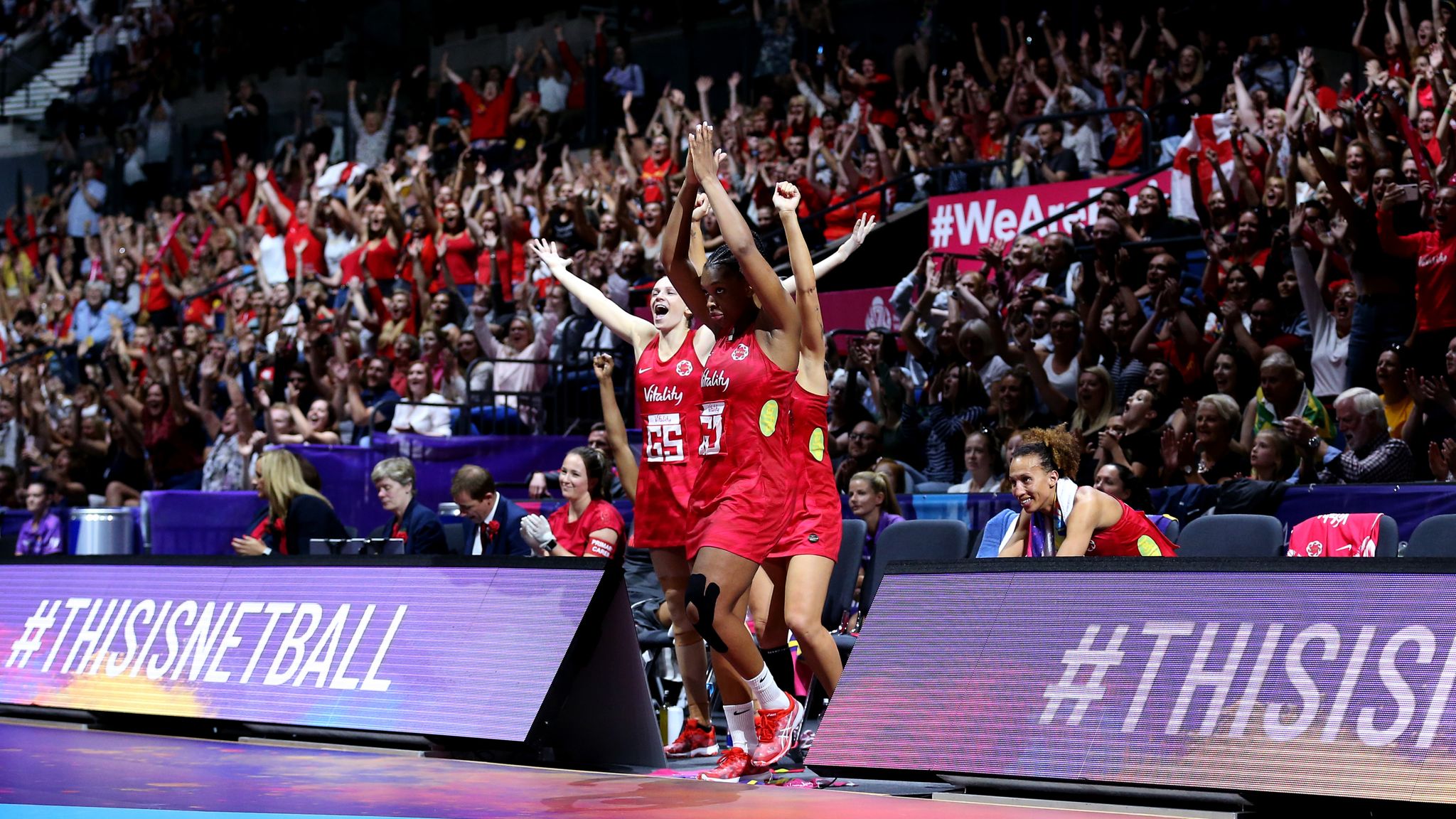 England Netball: Jess Thirlby trusts team to feed off energy and ...