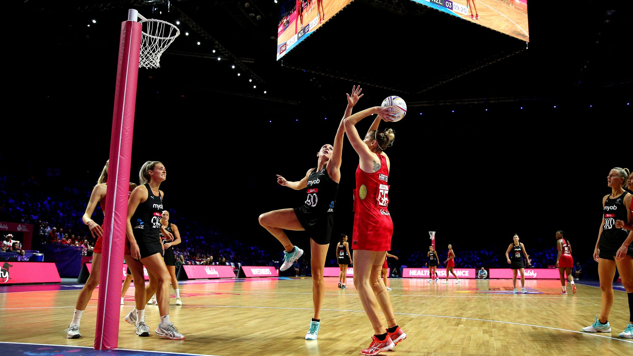 England Netball: Jess Thirlby trusts team to feed off energy and ...