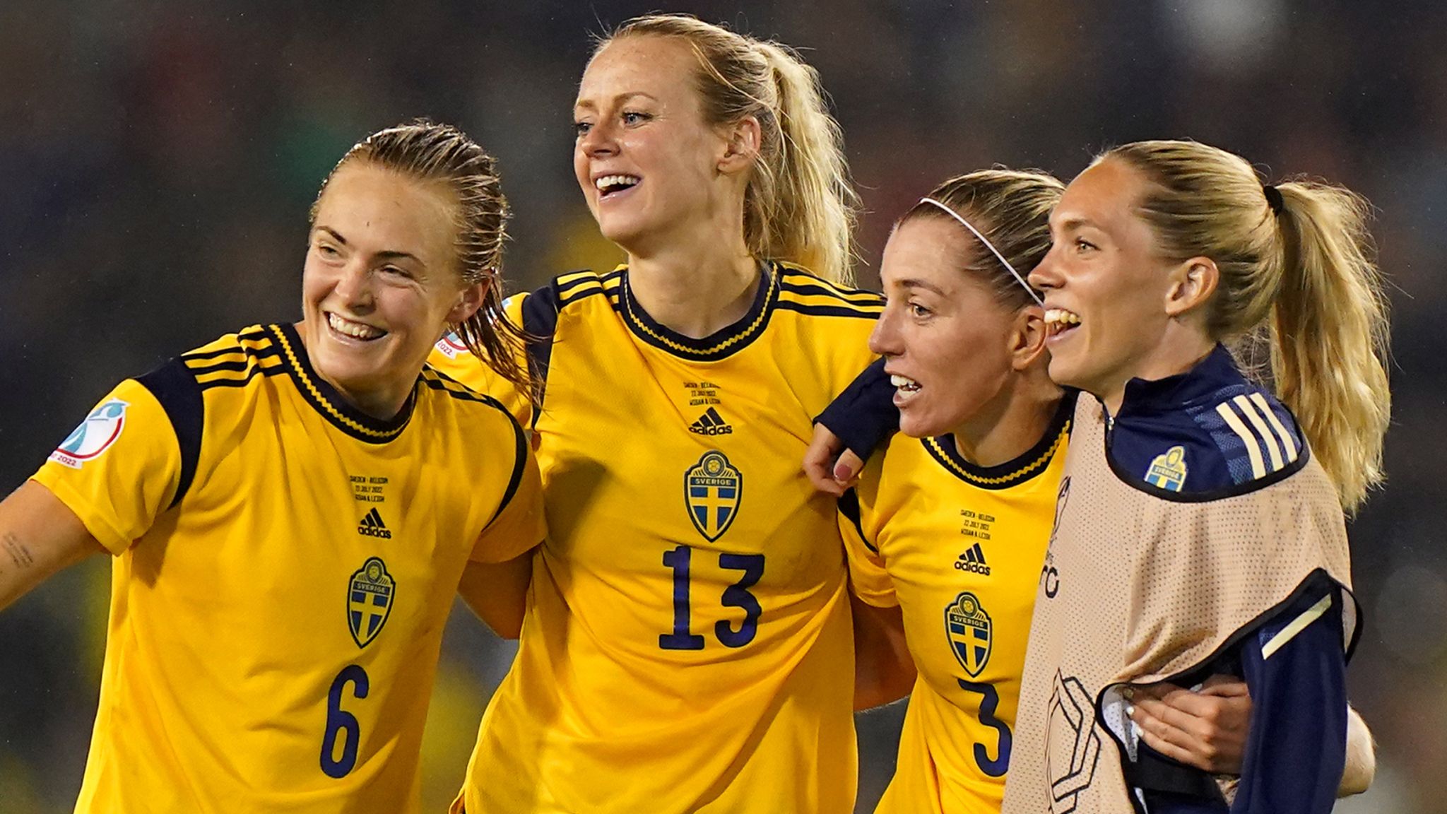 Sweden Women 1-0 Belgium Women: Sweden set up England semi-final after ...