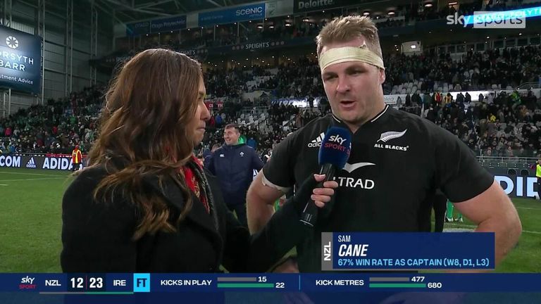 Sam Cane: Ireland were too good for New Zealand | Video | Watch TV Show ...