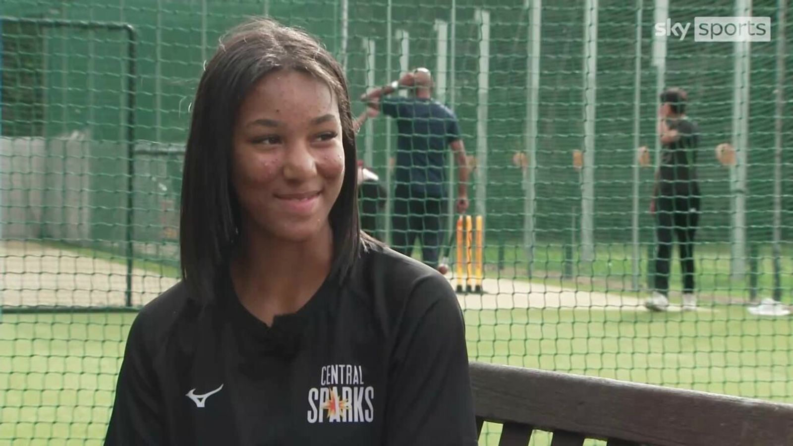 The Hundred: Davina Perrin, 15, eager to 'show what she can do' with ...