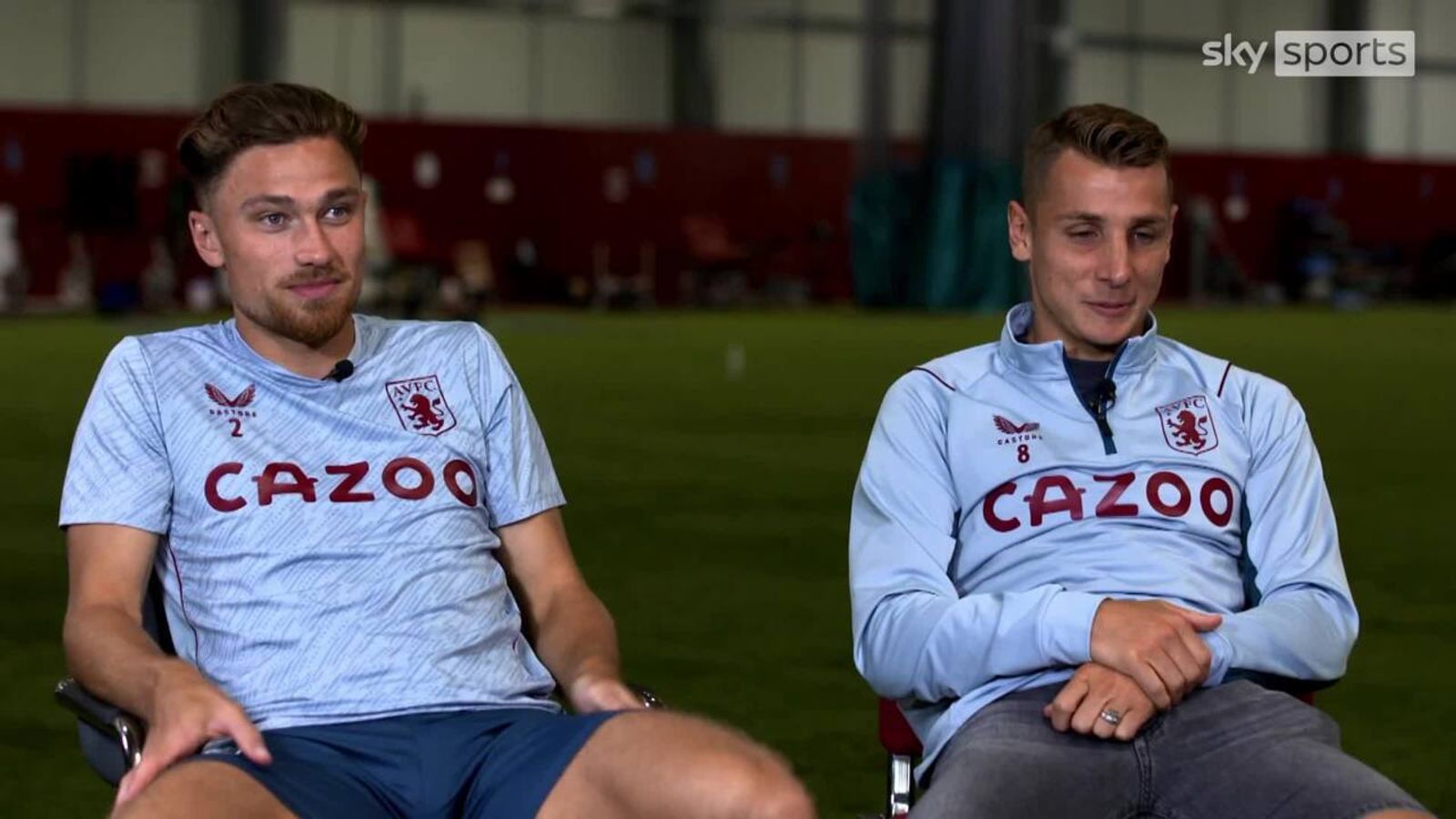 Matty Cash & Lucas Digne discuss life under Steven Gerrard | 'He knows ...