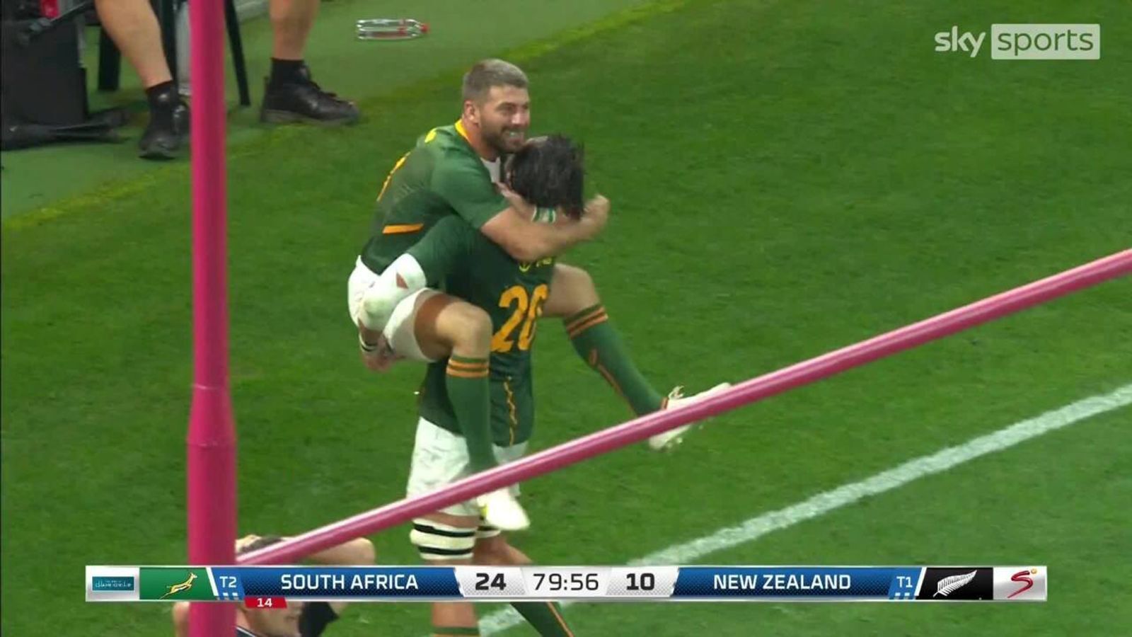 South Africa 26-10 New Zealand: All Blacks lose Rugby Championship ...