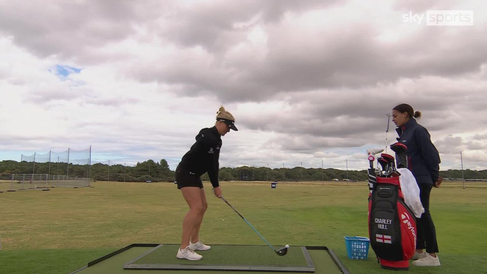 Charley Hull talks links golf at the Open Zone | Golf News | Sky Sports