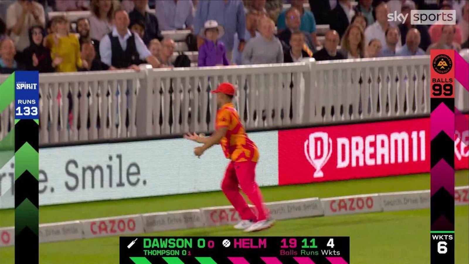 Liam Dawson shot is dropped as the ball goes for a six | Cricket News ...