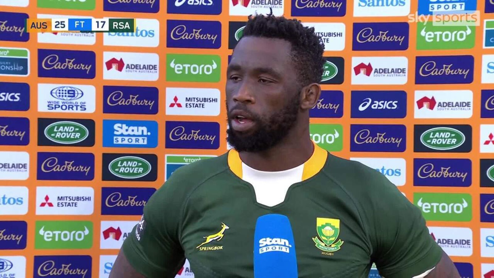 South Africa captain Siya Kolisi says performance was not up to ...