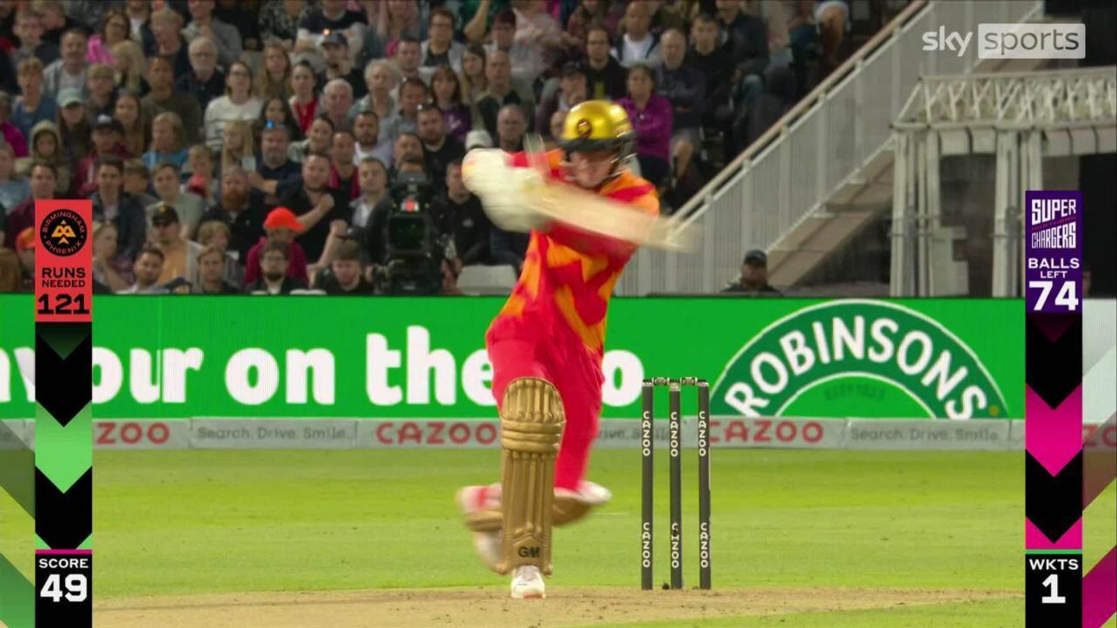 Miles Hammond nearly scores four despite breaking his bat! | Cricket ...