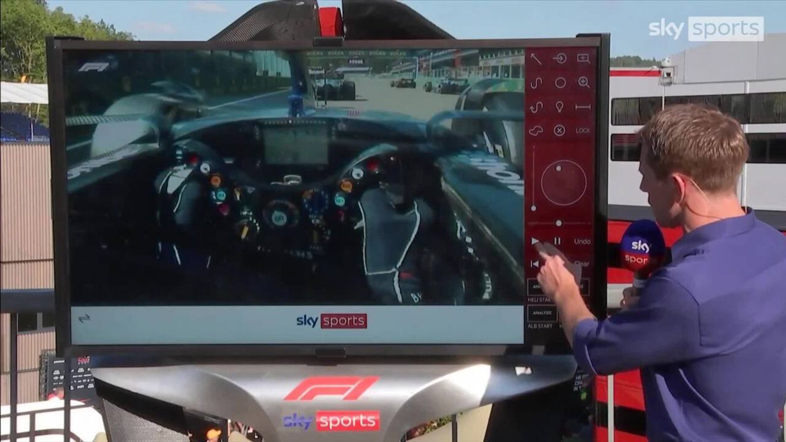 SkyPad: Perez and Albon's start | F1 News | Sky Sports