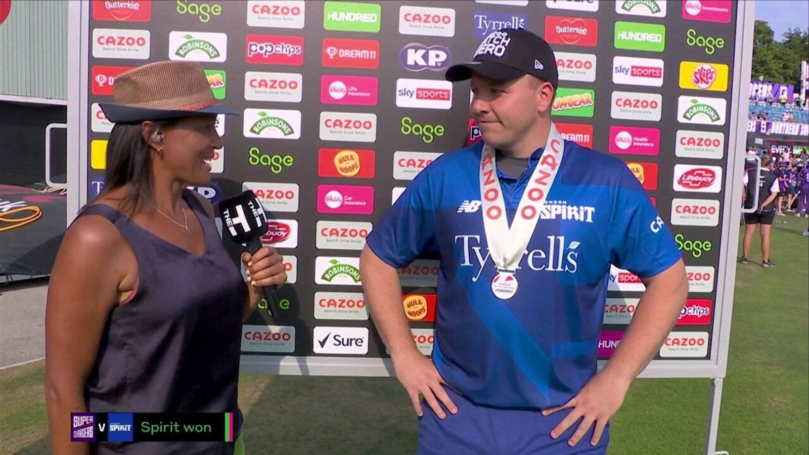 Adam Rossington: It was my day! | Cricket News | Sky Sports