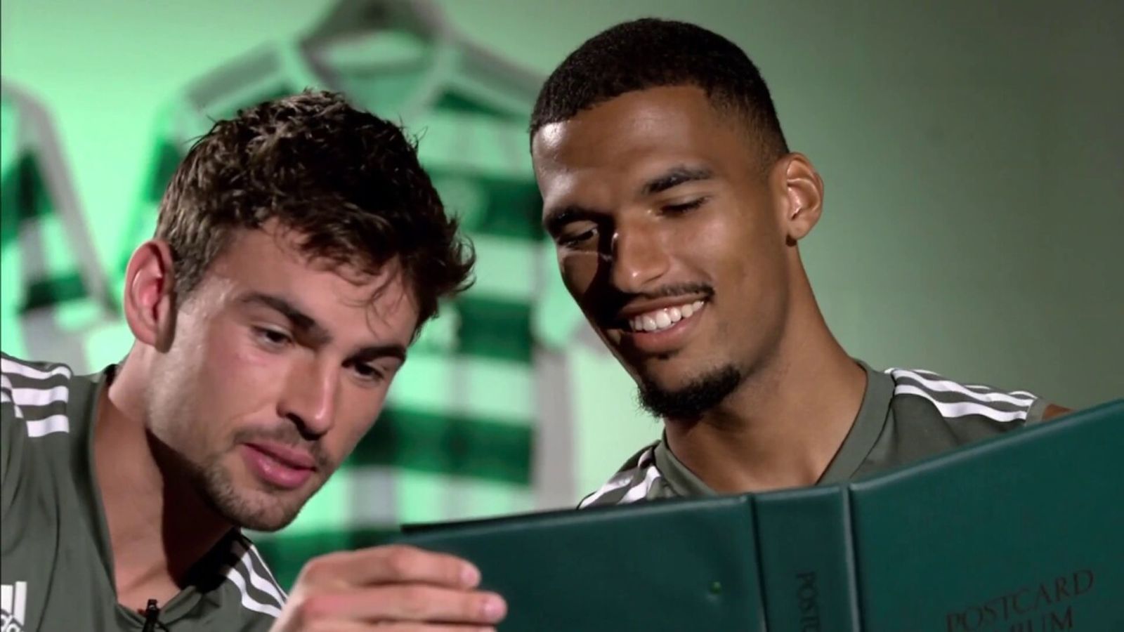 Matt O'Riley and Moritz Jenz take a trip down memory lane | Football ...