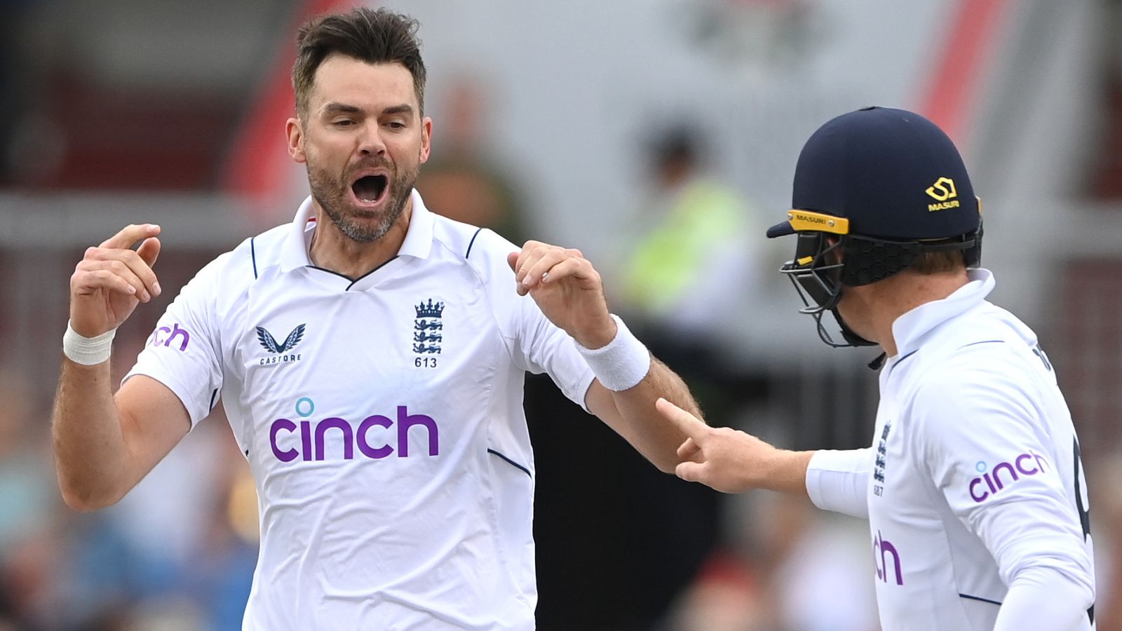 South Africa opener Sarel Erwee is caught behind for just three runs ...