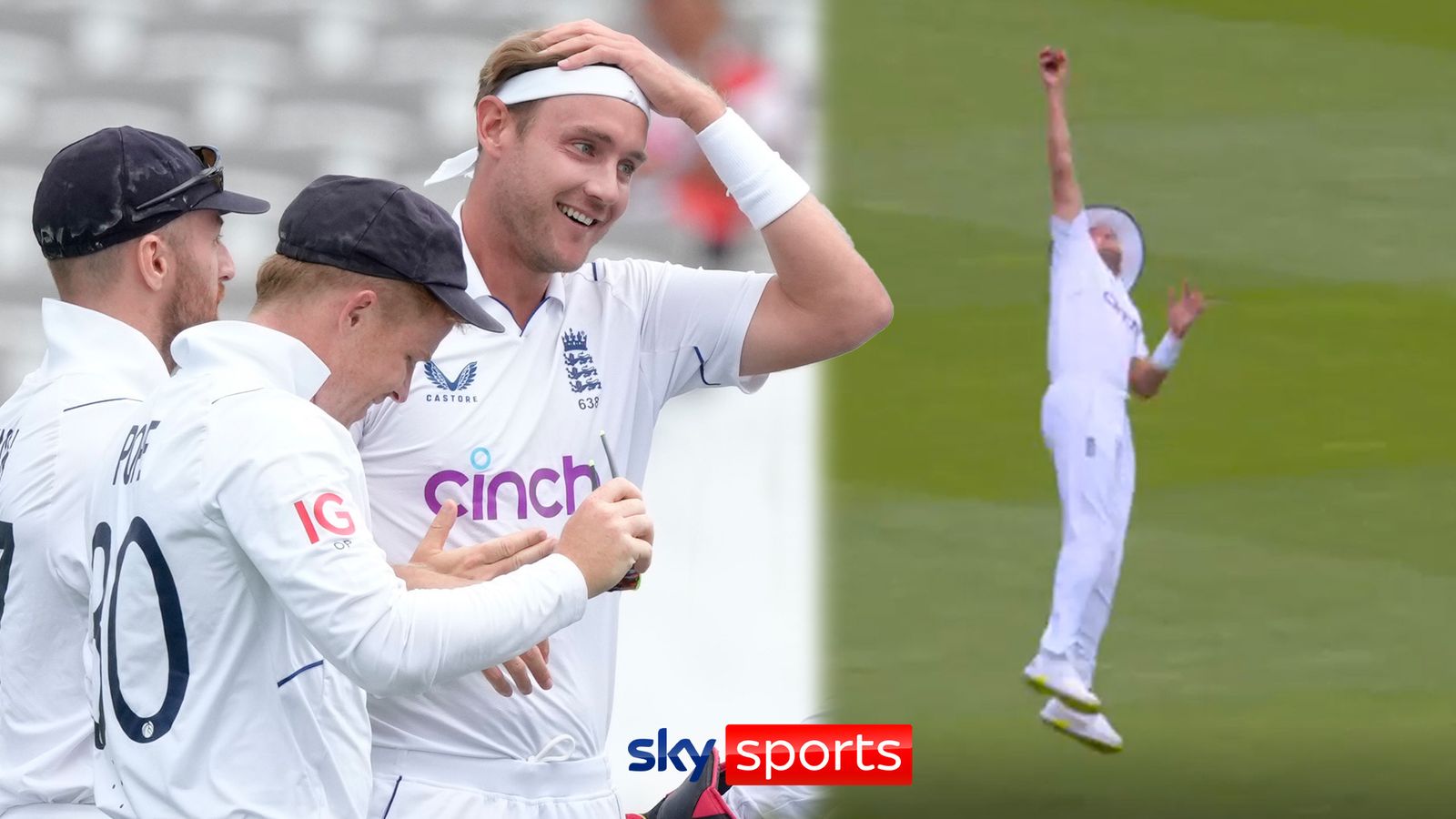 'You little beauty!' - Stuart Broad takes remarkable one-handed catch ...