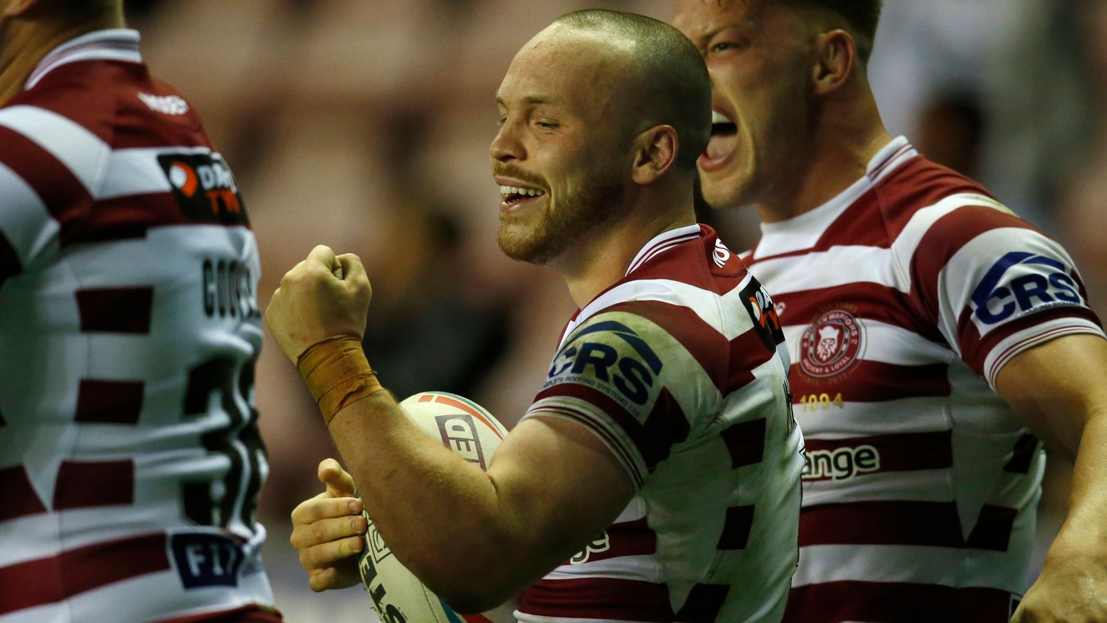 Super League: Liam Marshall's hat-trick helps Wigan Warriors put ...