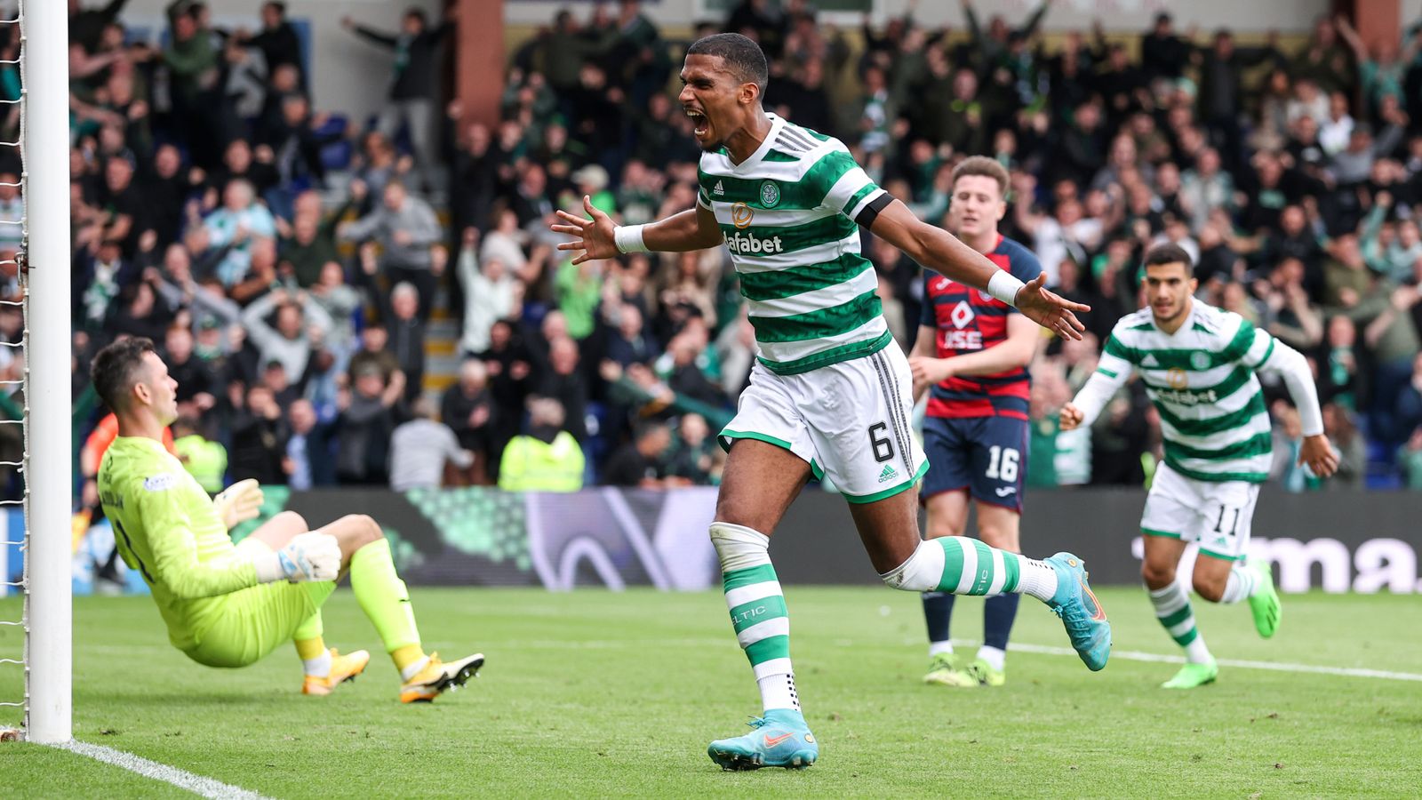 Ross County 1-3 Celtic: Mortiz Jenz scores debut goal as Hoops win in ...