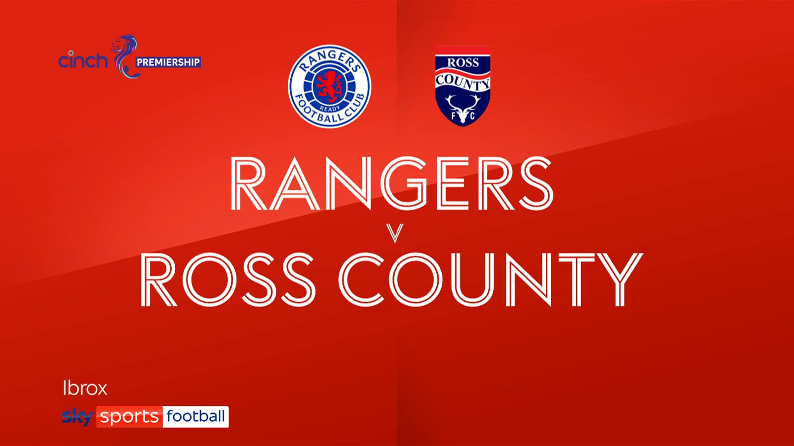 Rangers 4-0 Ross County | Scottish Premiership highlights | Football ...