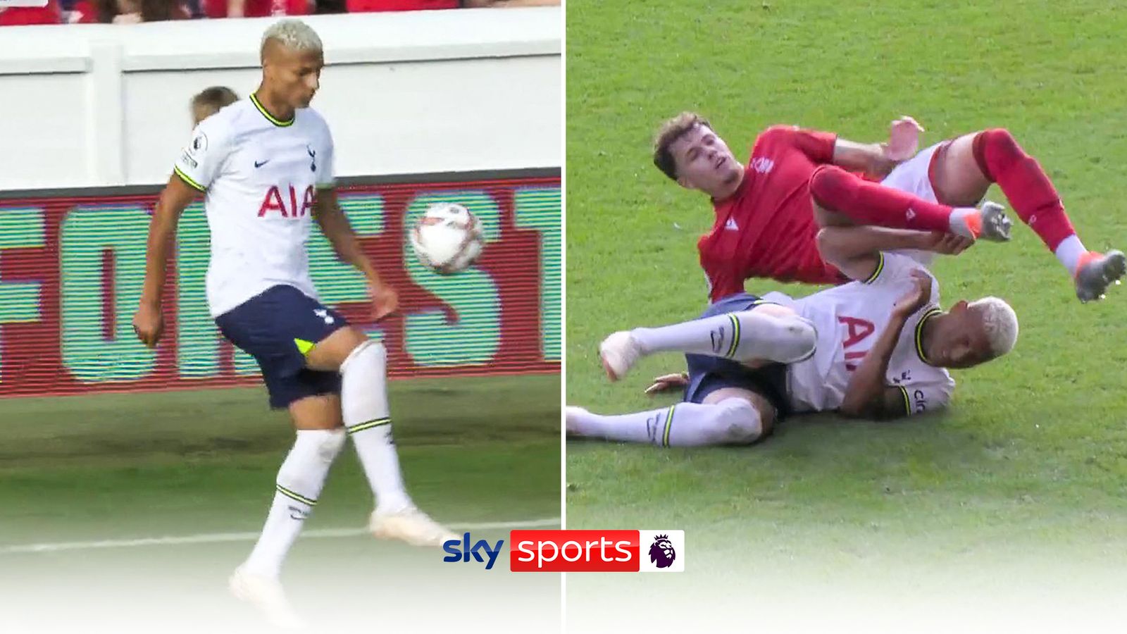 Richarlison wiped out after keepy-uppies | Football News | Sky Sports