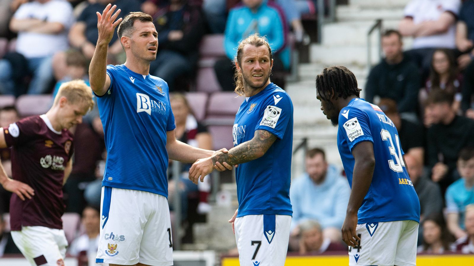 St Johnstone: Simple mistakes cost us against Hearts, says Callum ...