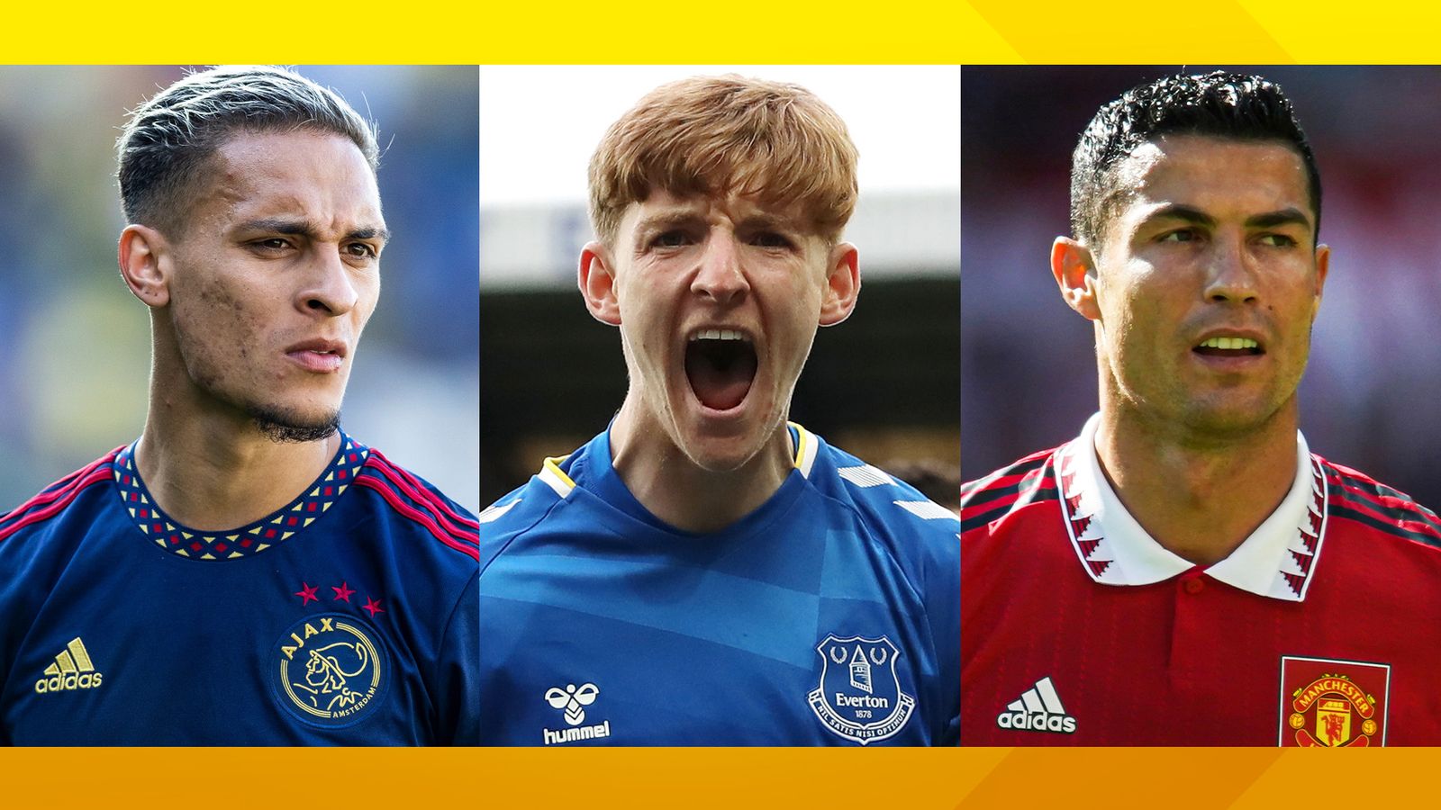 Transfer Centre LIVE! Antony, Anthony Gordon, Cristiano Ronaldo and ...