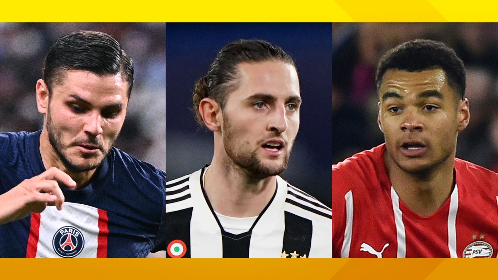 Transfer Centre LIVE! Mauro Icardi, Marcus Rashford, Adrien Rabiot ...