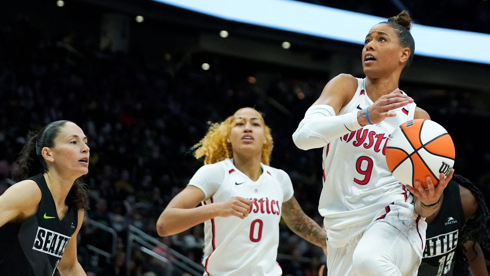 WNBA Playoffs: Mystics 84-97 Storm | Basketball News | Sky Sports