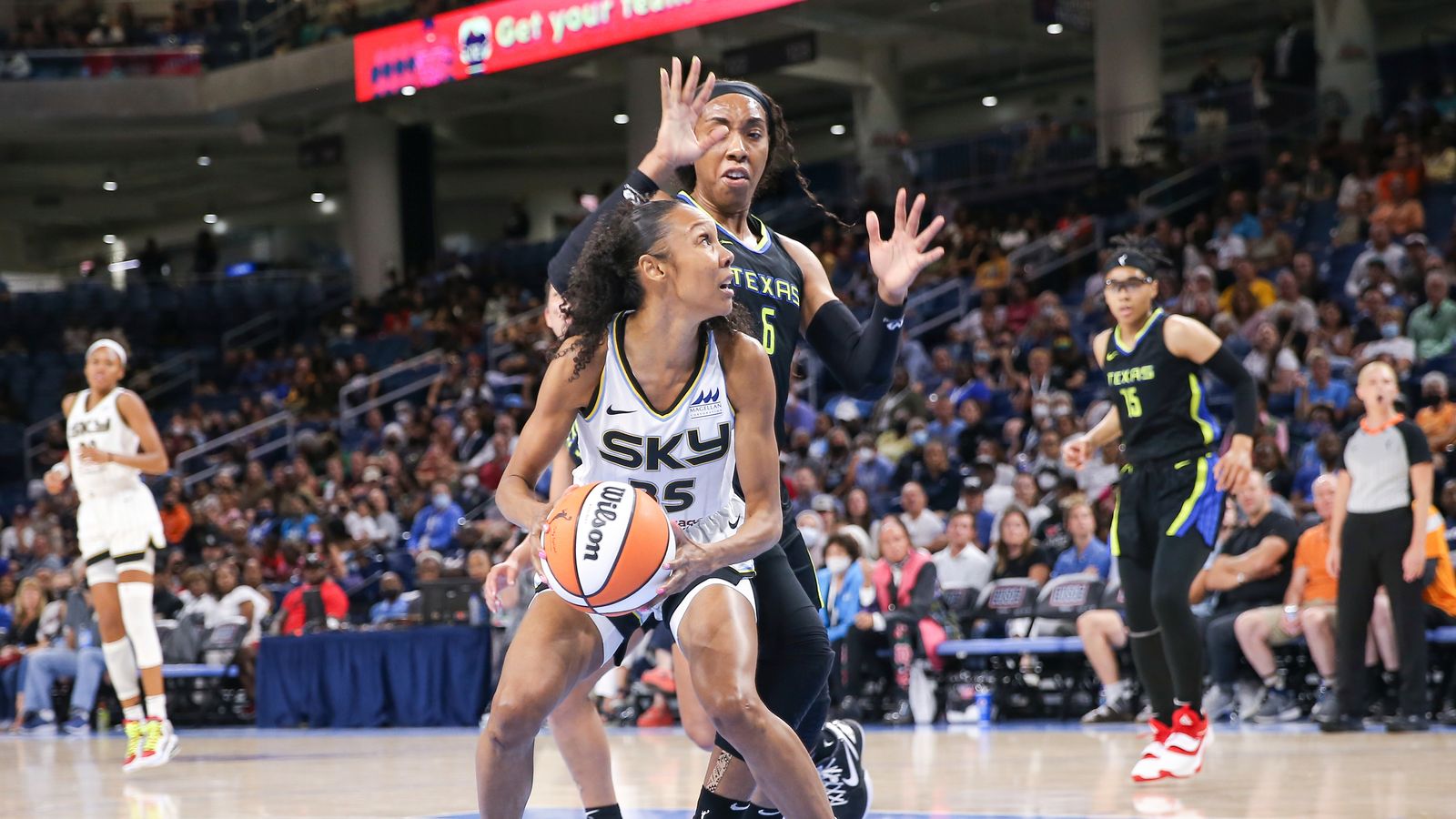 WNBA: Dallas Wings 84-78 Chicago Sky | NBA News | Sky Sports