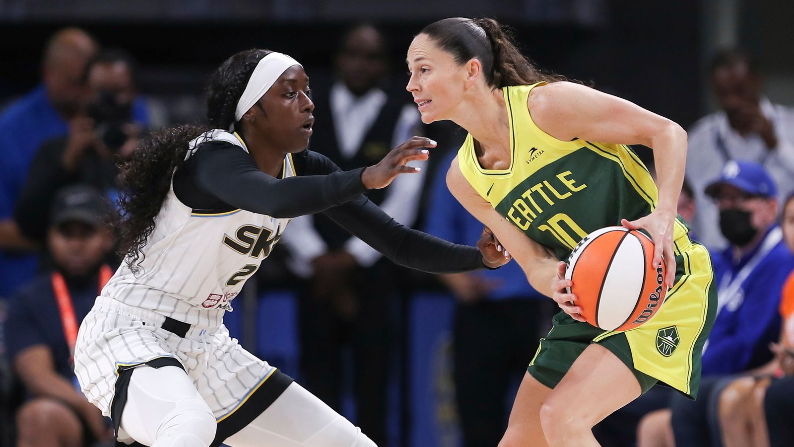 WNBA: Seattle Storm 111-100 Chicago Sky | NBA News | Sky Sports