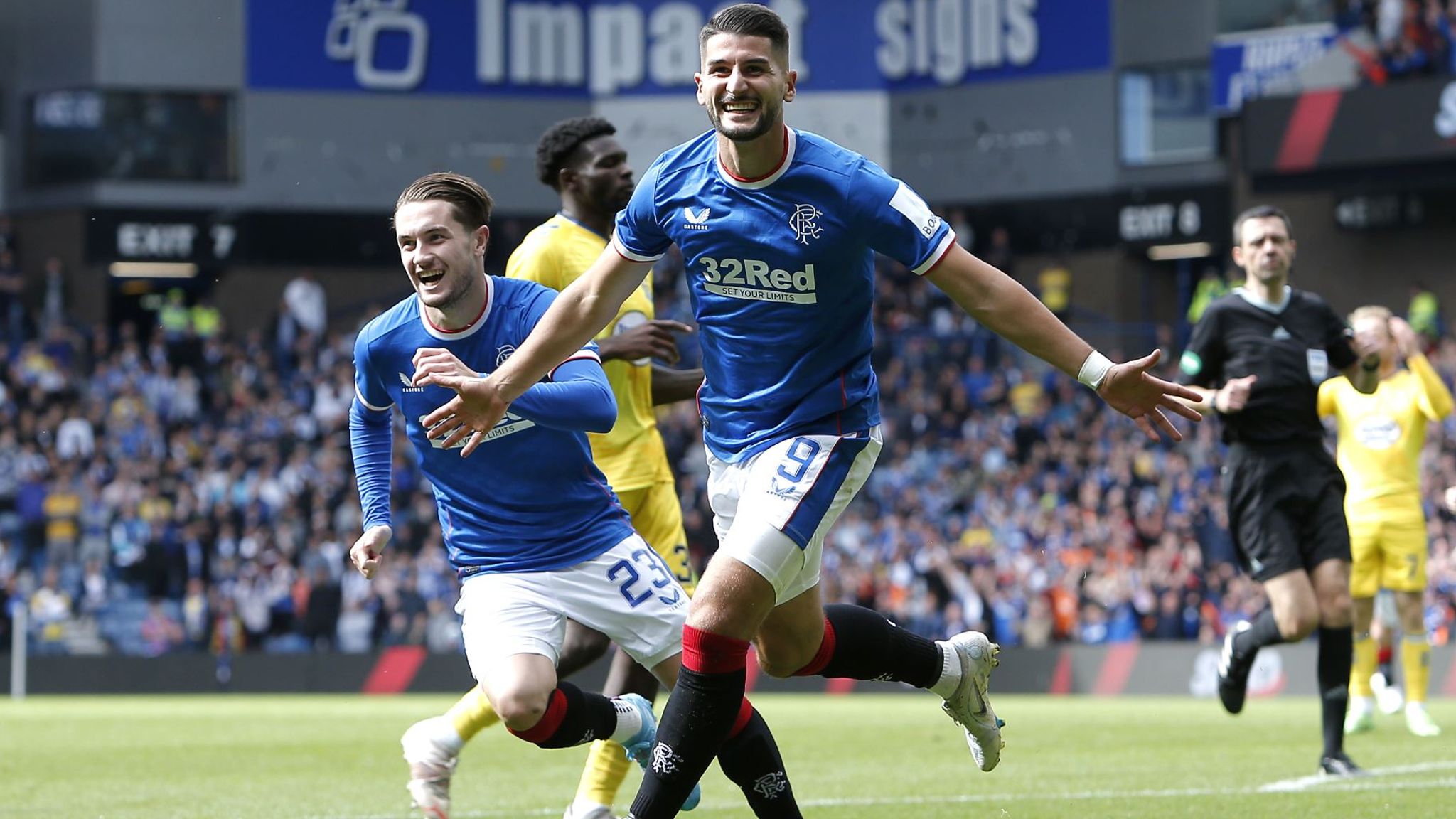 Rangers 2-0 Kilmarnock: Antonio Colak and Alfredo Morelos on target for ...
