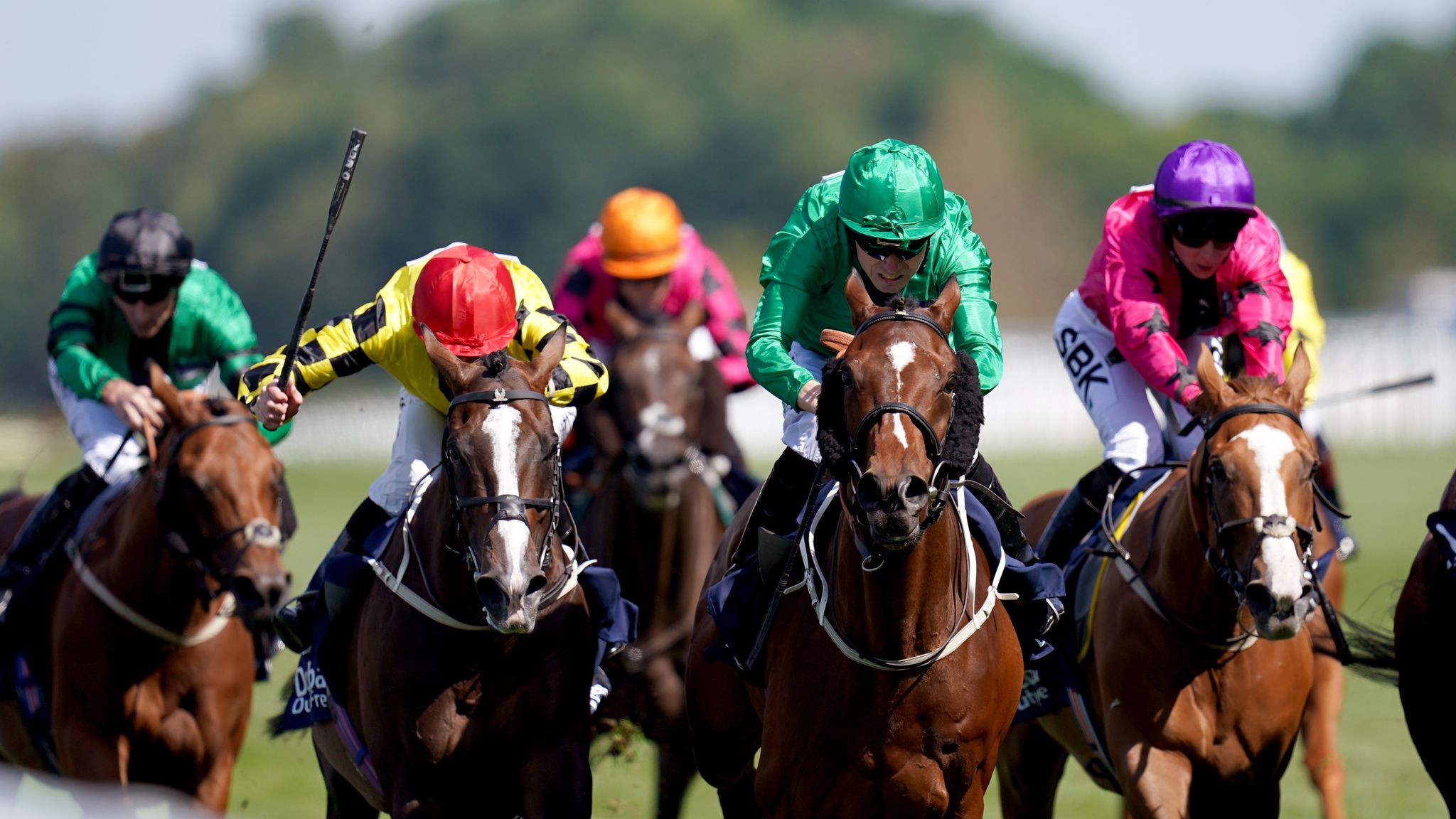 Shergar Cup: Great Britain and Ireland dominate at Ascot as Neil Callan ...