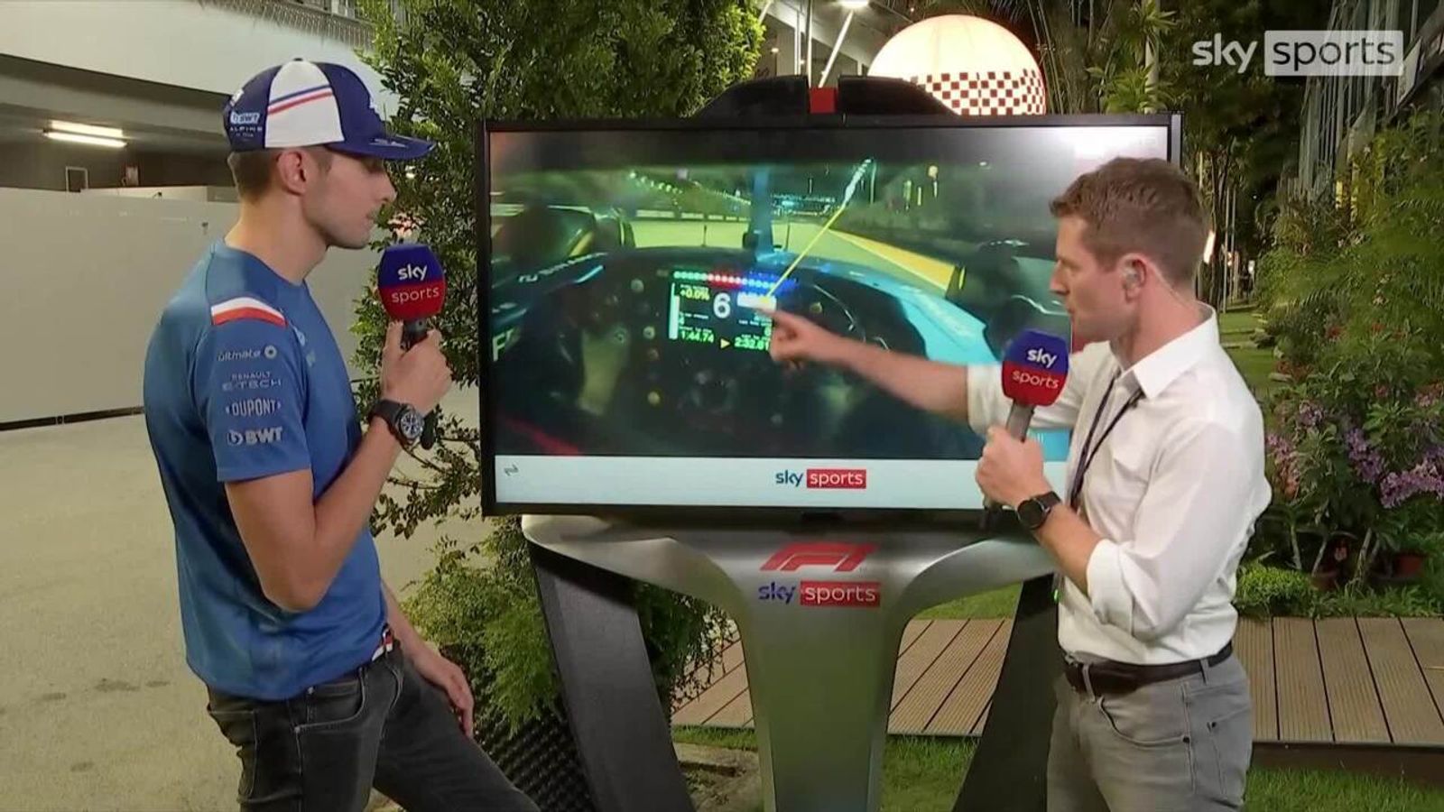 SkyPad: Esteban Ocon's guide to the drivers' cockpit | F1 News | Sky Sports