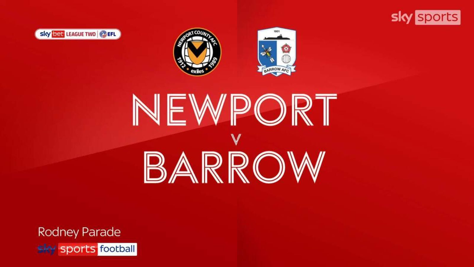 Newport 0-2 Barrow: Josh Gordon double moves Bluebirds second in table ...