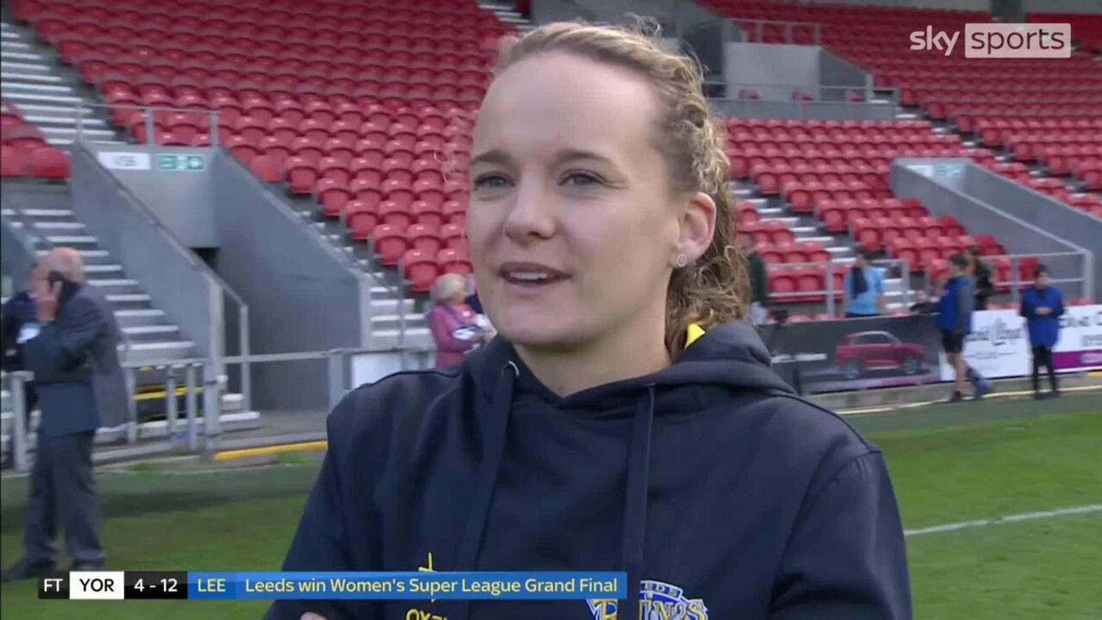 Women's Super League Grand Final: Caitlin Beevers tries seal glory for ...