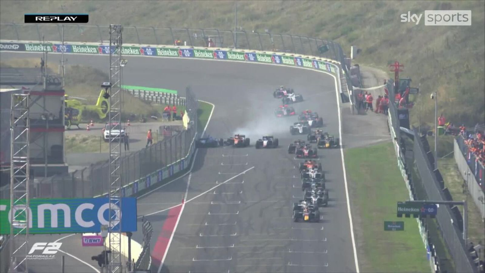 Jack Doohan's title hopes all but over after F2 crash! | F1 News | Sky ...