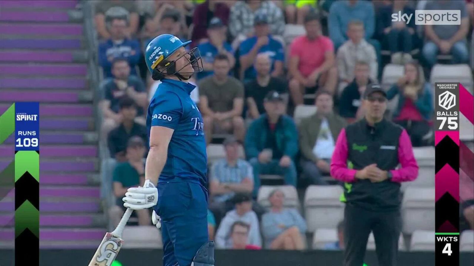The Hundred: Laurie Evans' fifty helps Manchester Originals past London ...