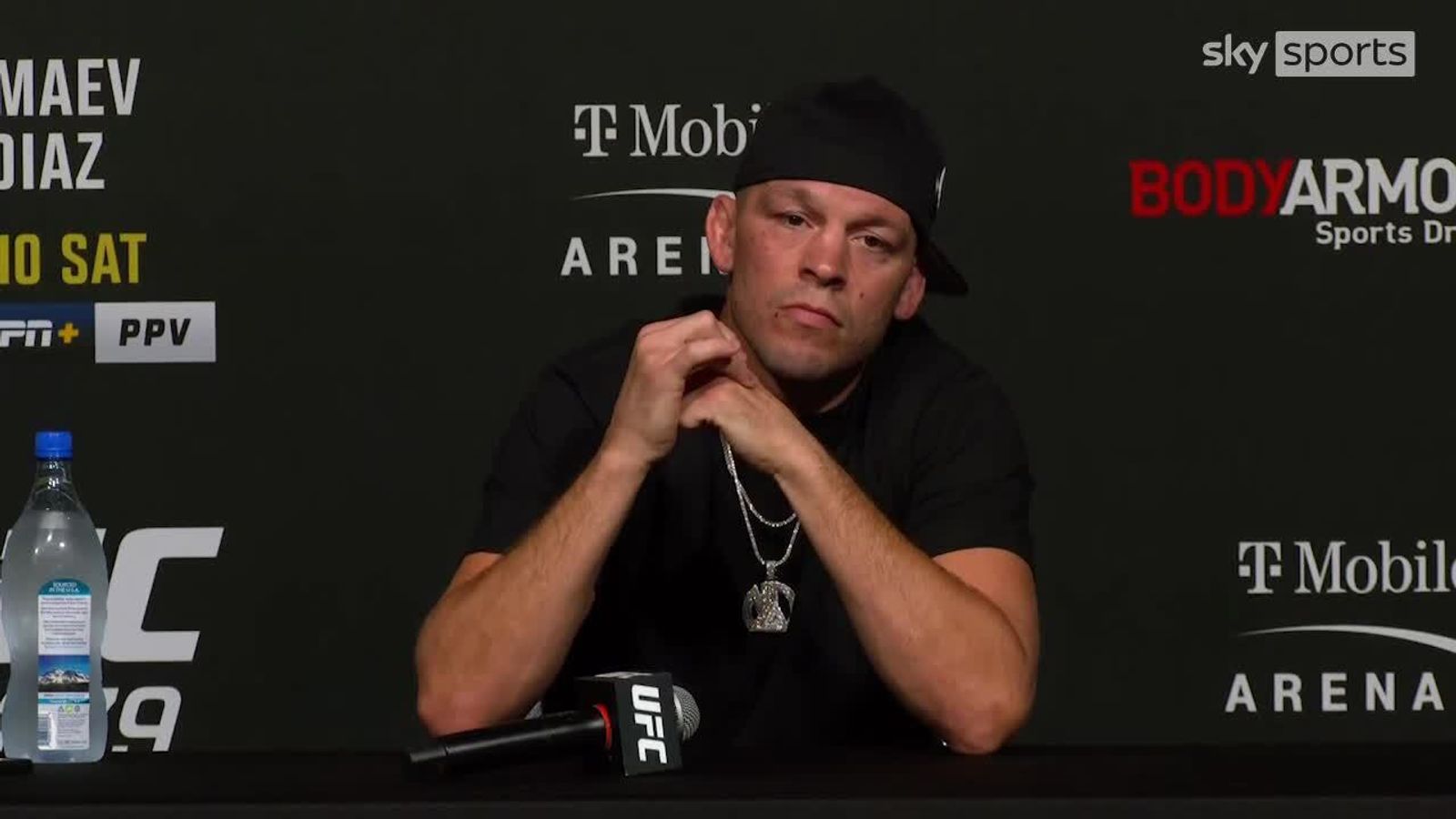 Nate Diaz on future: It's only the half-time show | WWE News | Sky Sports