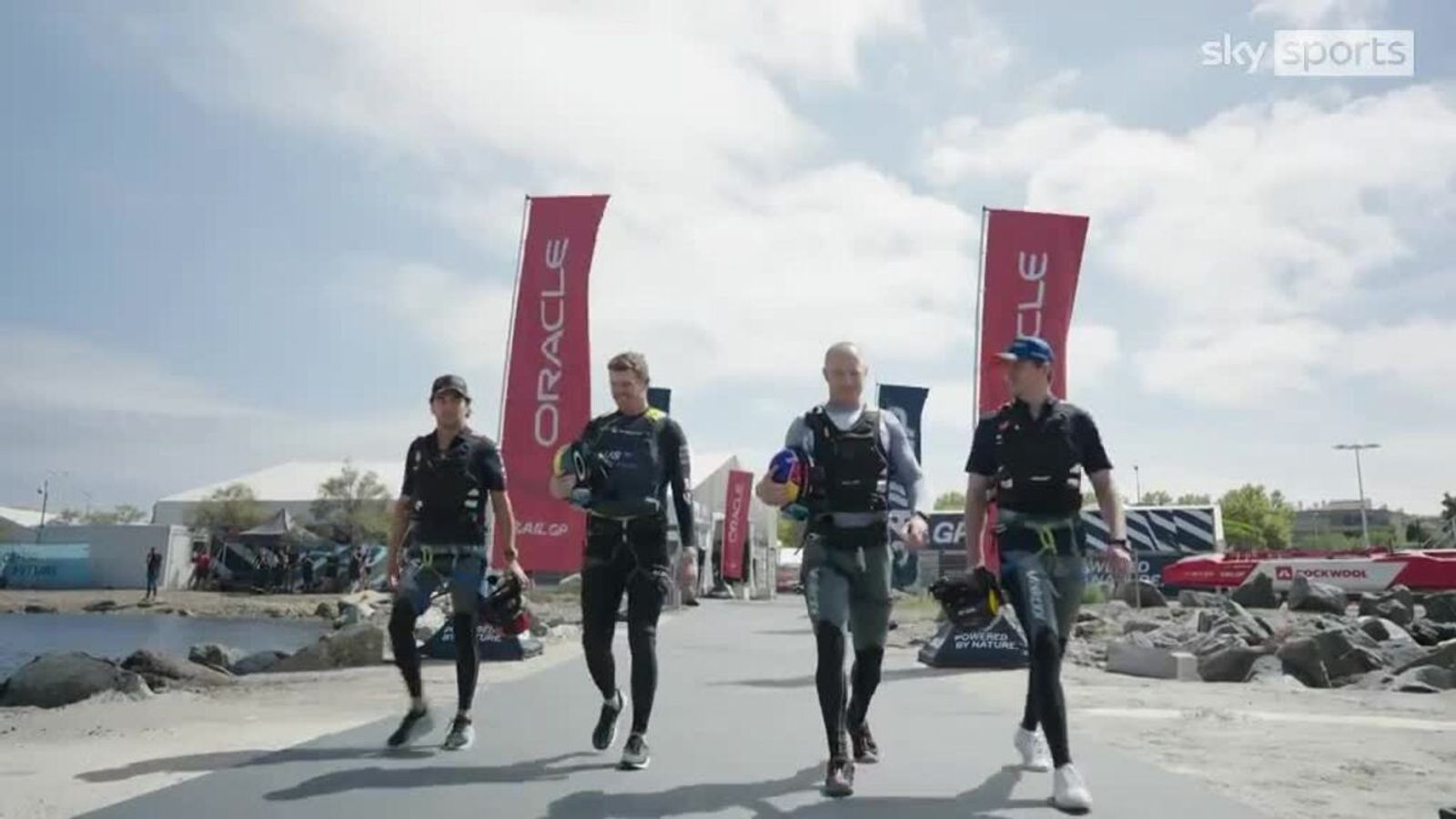 Max Verstappen in St Tropez with Sail GP! | F1 News | Sky Sports