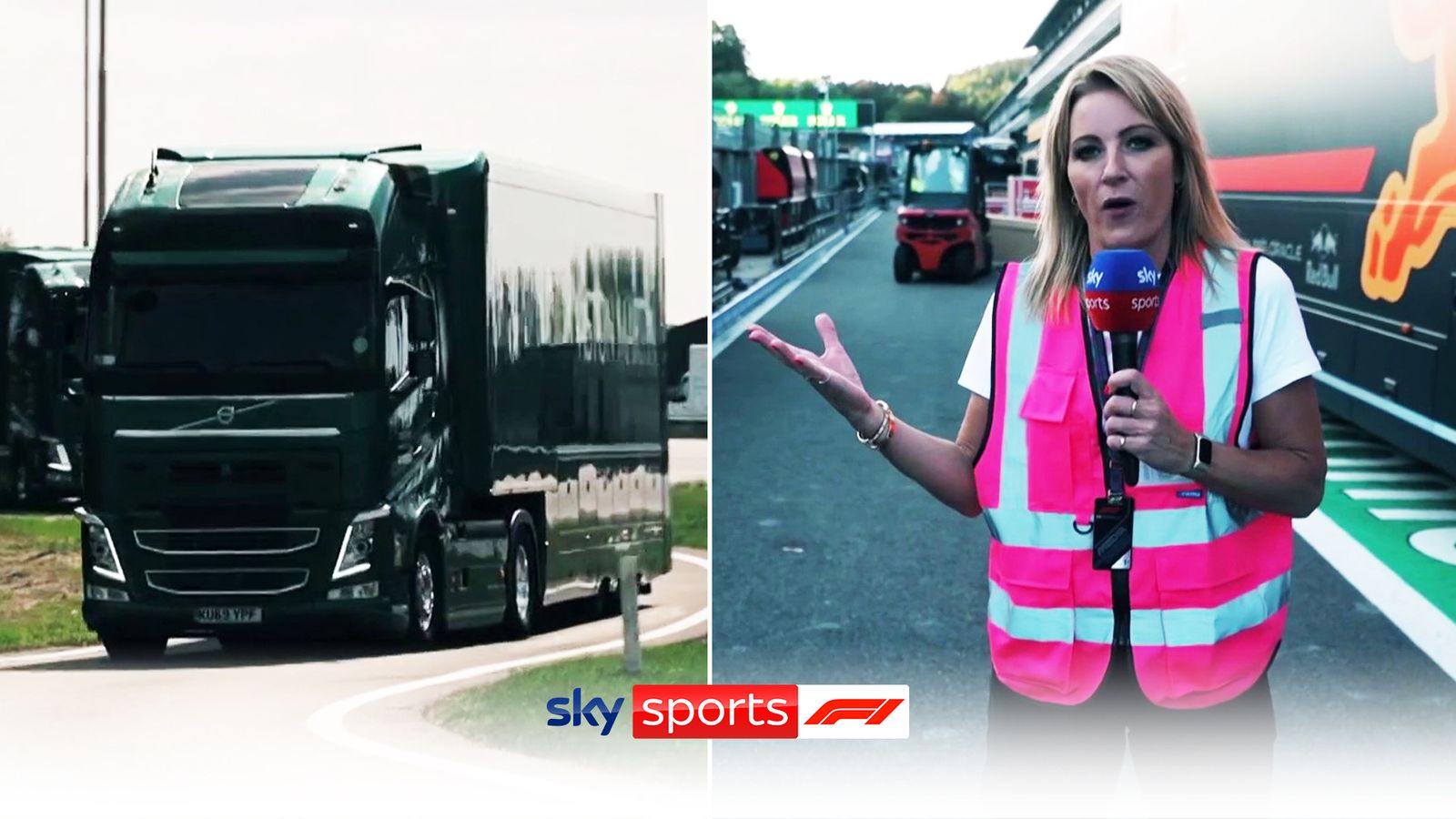 F1 logistics explained | Getting from Spa to Zandvoort | F1 News | Sky ...