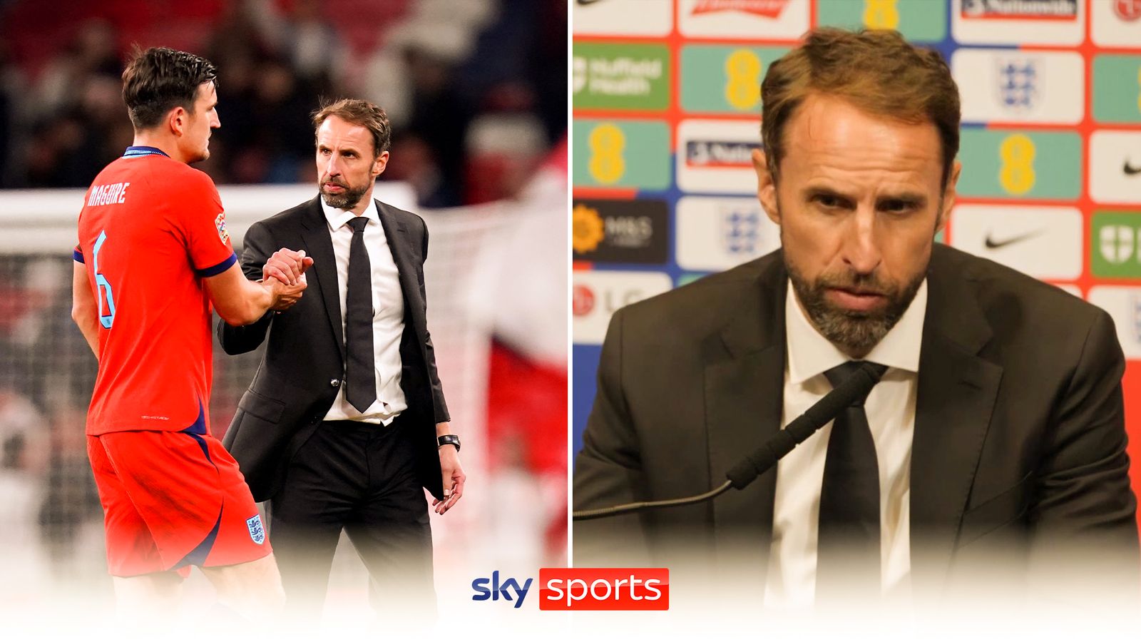 Gareth Southgate defiant on his selection of defenders despite more Harry Maguire woes for ...