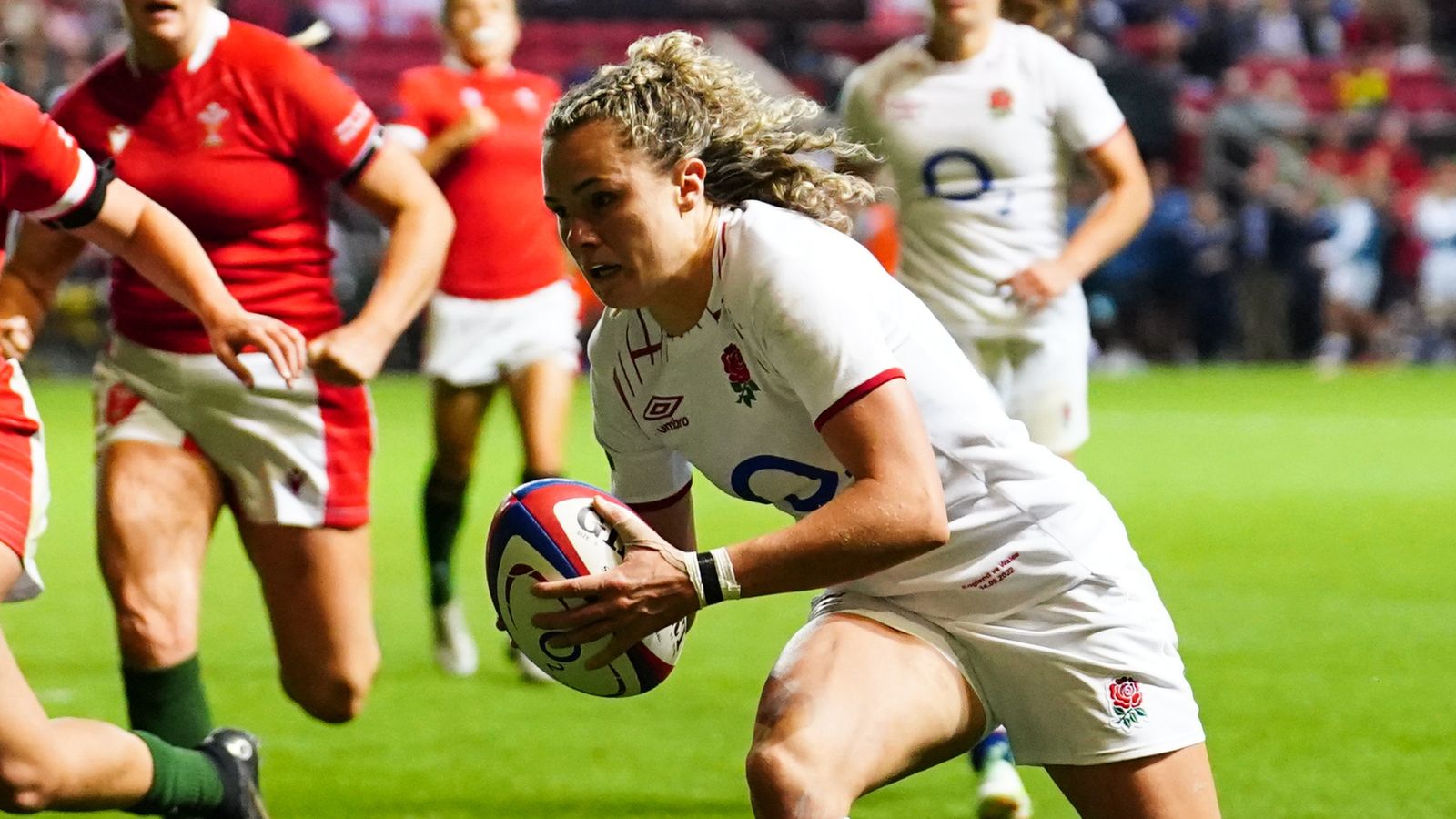England Women 73-7 Wales Women: Helena Rowland scores hat-trick as Red Roses complete record ...