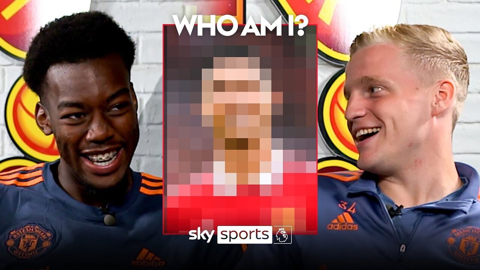 Anthony Elanga vs Donny van de Beek | 'Who Am I?' Man Utd Teammates ...